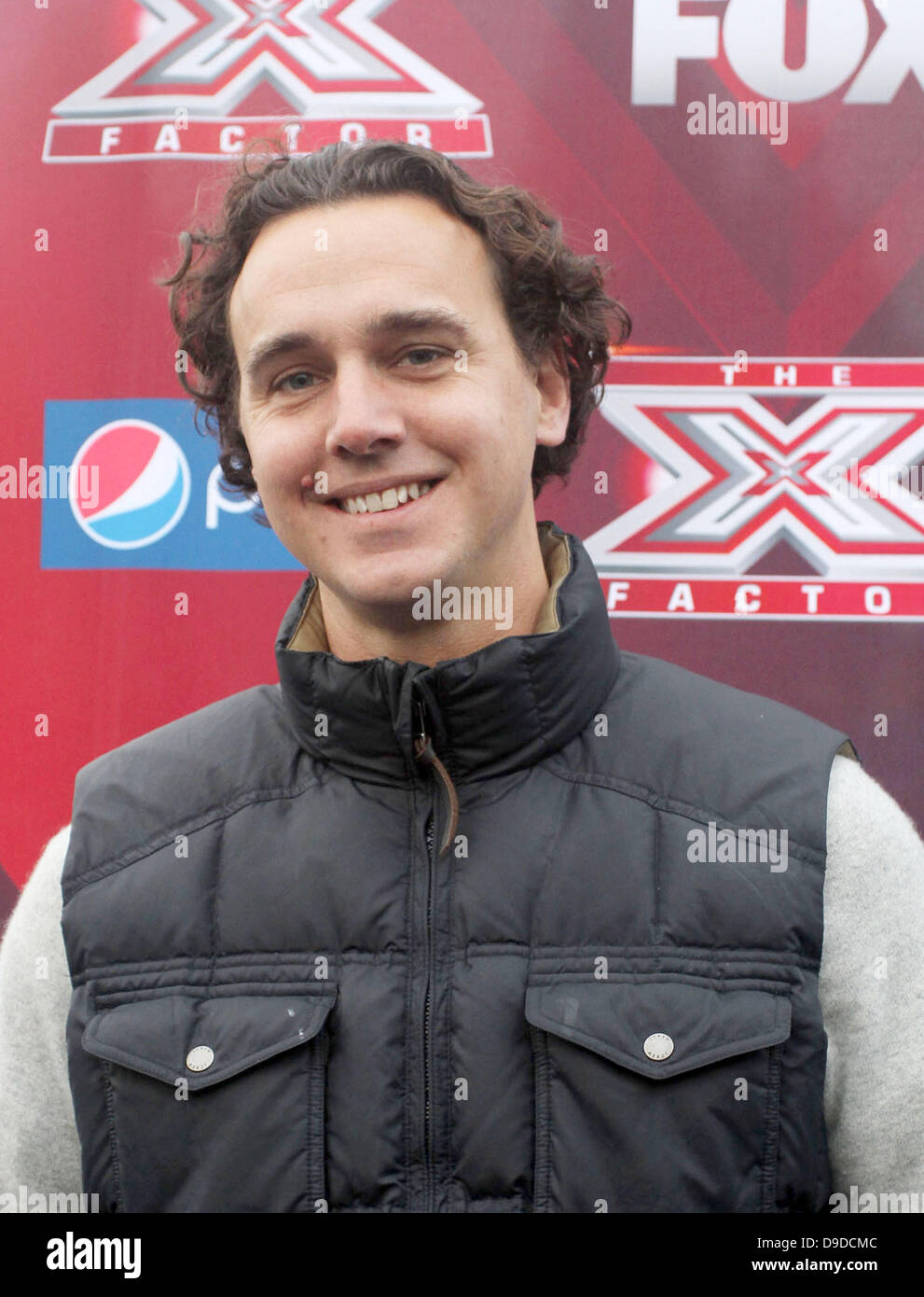 Executive producer Rob Wade outside the X Factor auditions at the LA ...