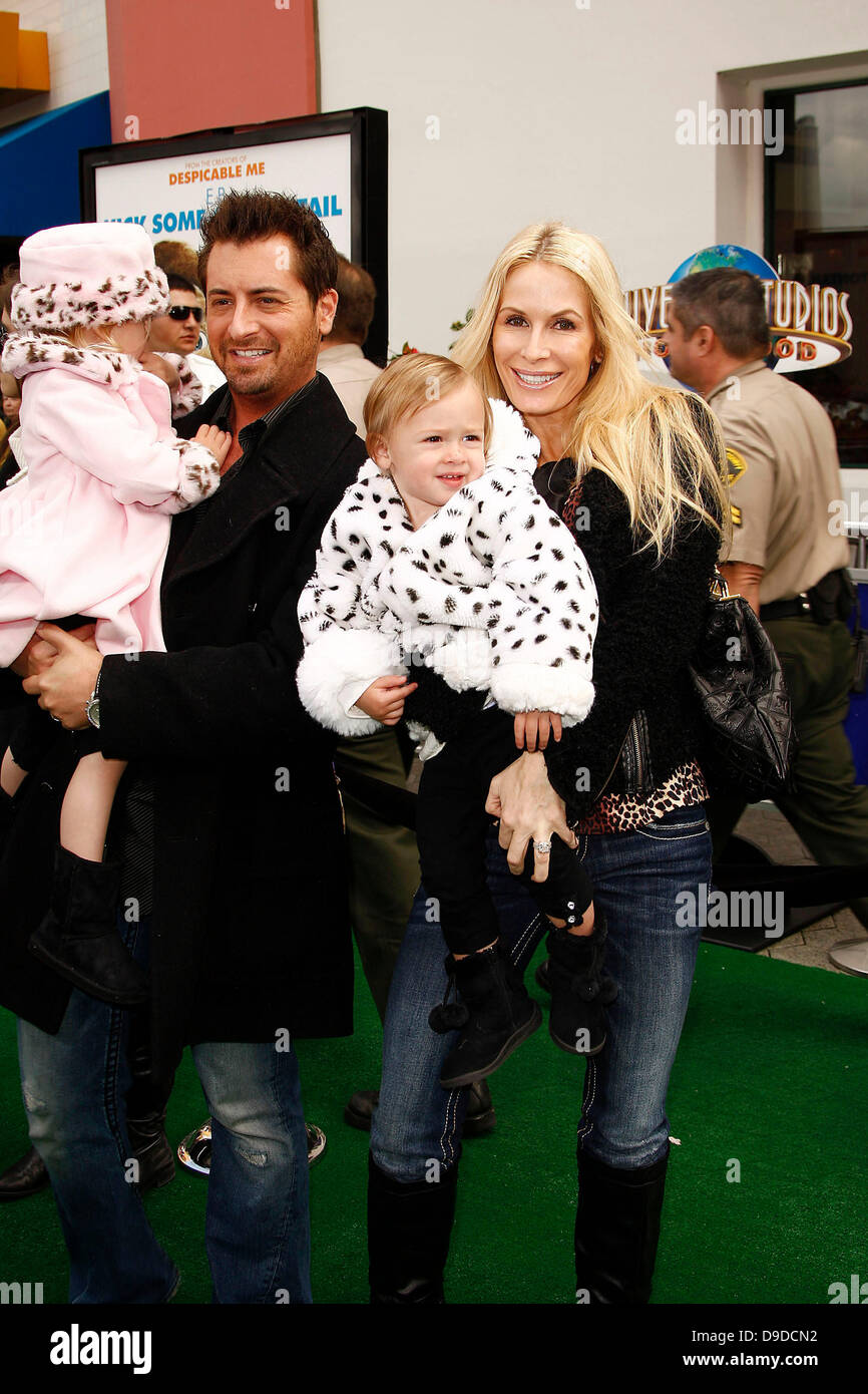 Peggy Tanous, family, Los Angeles premiere of 'Hop' at Universal ...