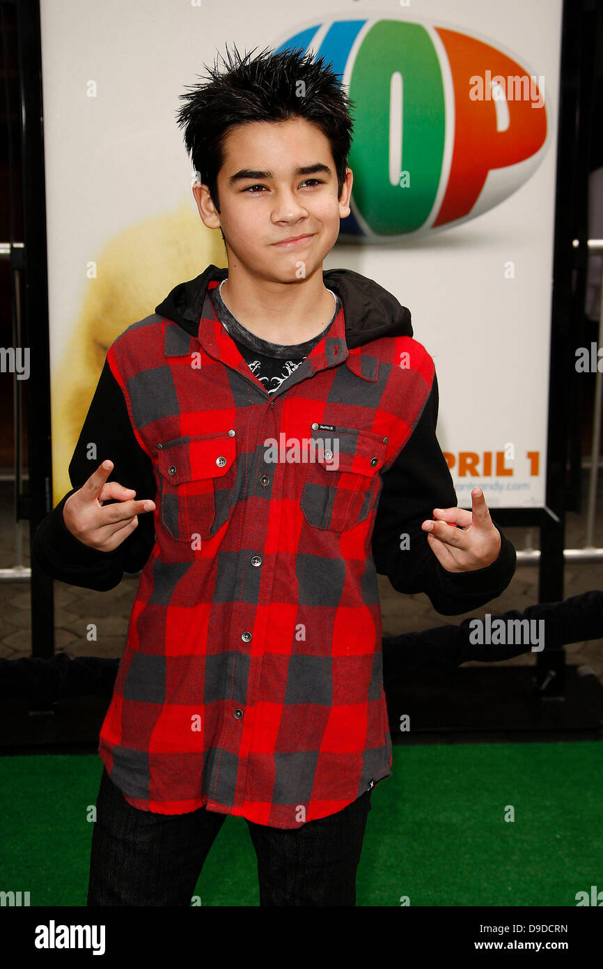 Bryce Cass, Los Angeles premiere of 'Hop' at Universal Studios ...
