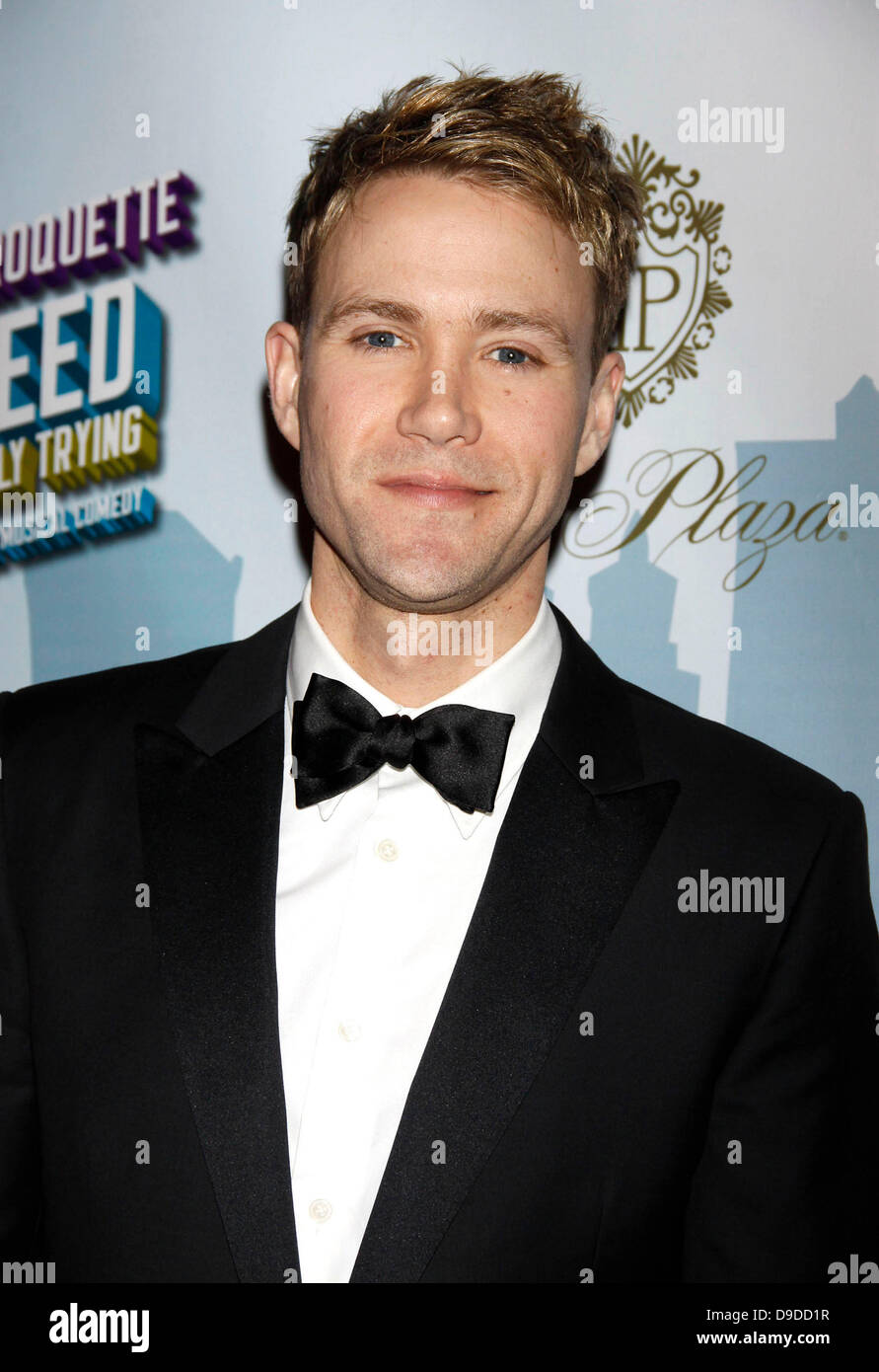 Christopher J. Hanke Opening Night after party for the Broadway musical ...
