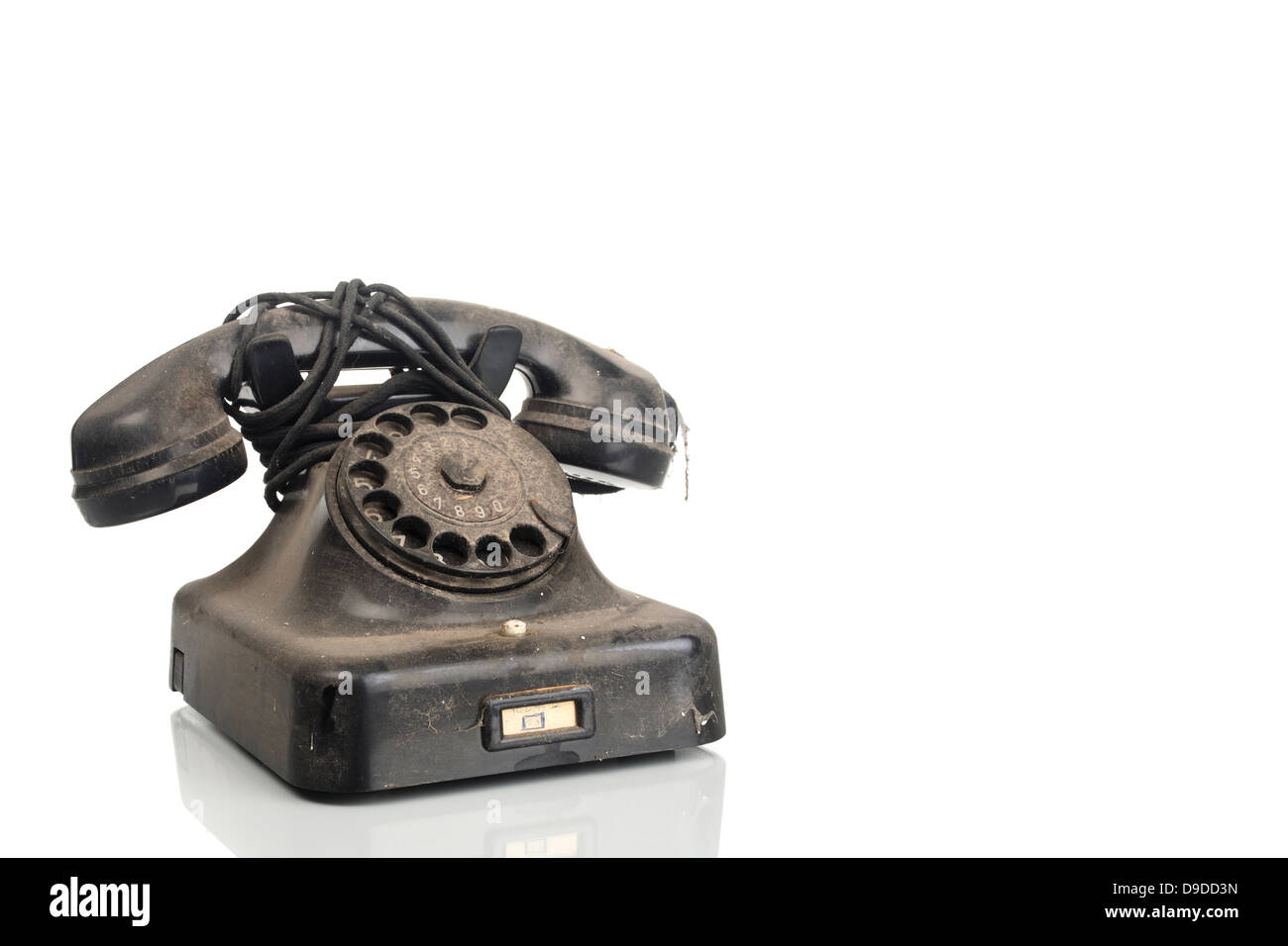 Old phone, telephone Stock Photo - Alamy