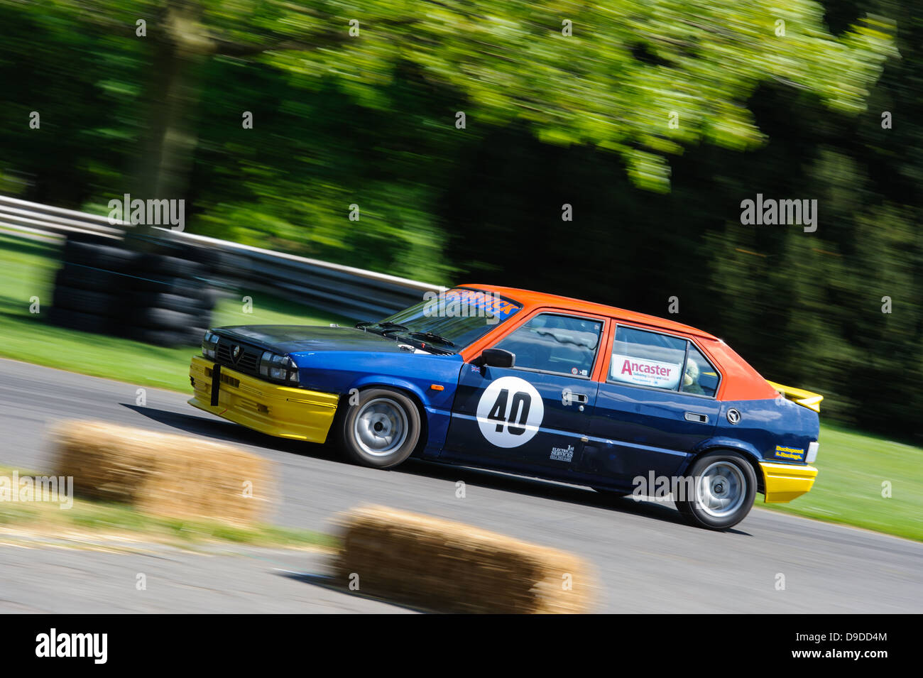 A car racing around Crystal Palace Park in London for the Motorsport at ...