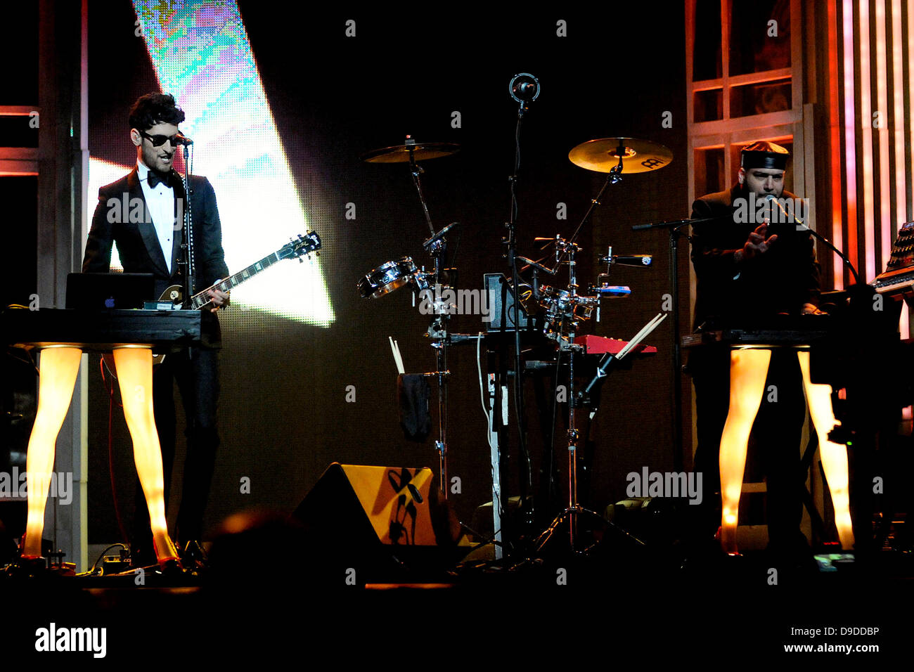 David Macklovitch and Patrick Gemayel of Chromeo 2011 JUNO Awards held ...