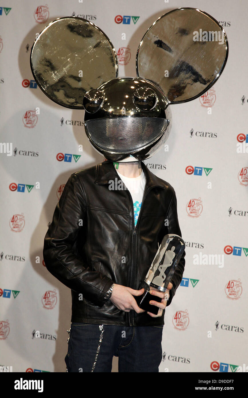Deadmau5 The 2011 JUNO Awards - Press Room Toronto, Canada - 27.03.11 ...