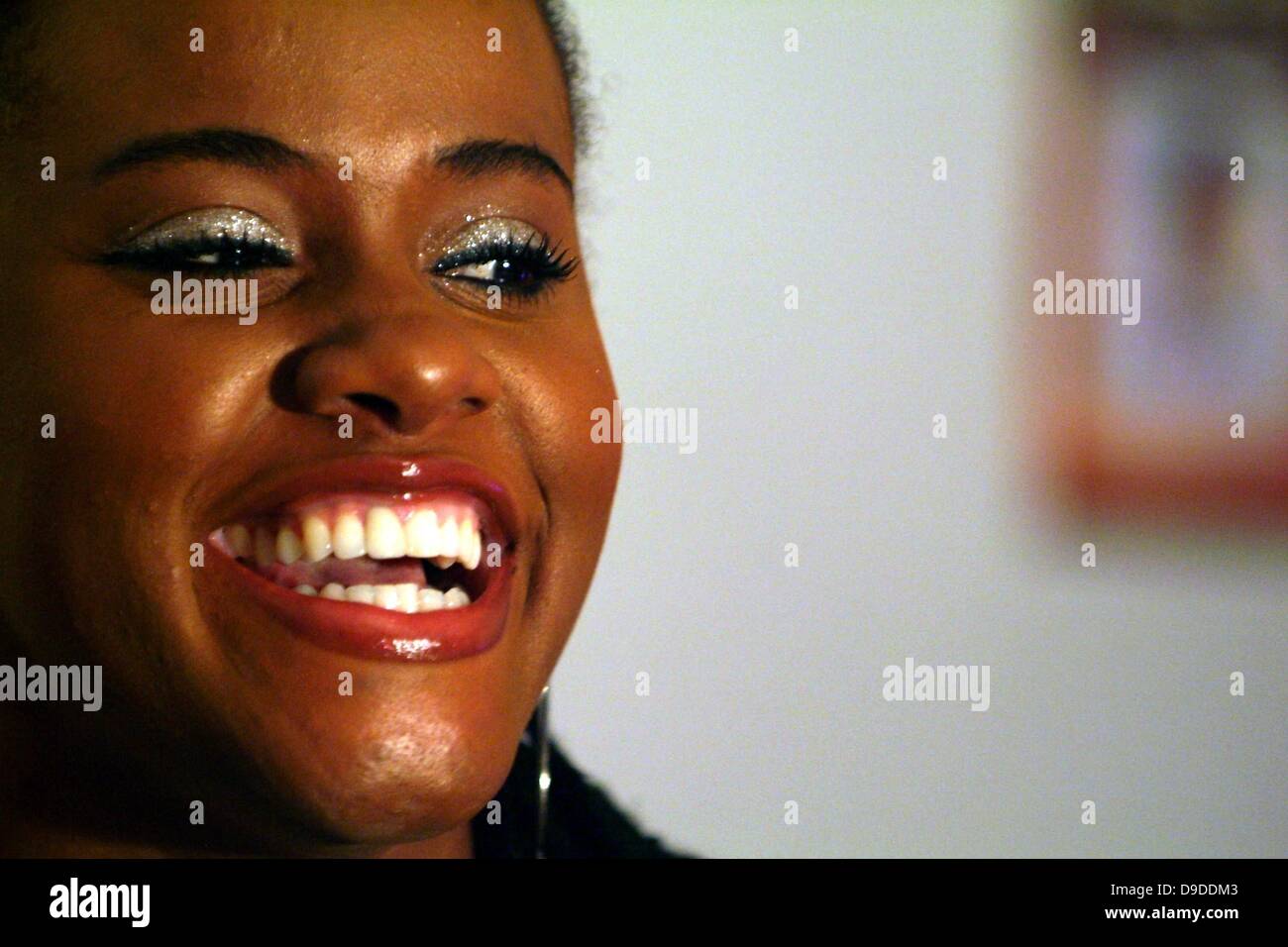 Reggae singer Etana, real name Shauna Mckenzie, attends the release ...