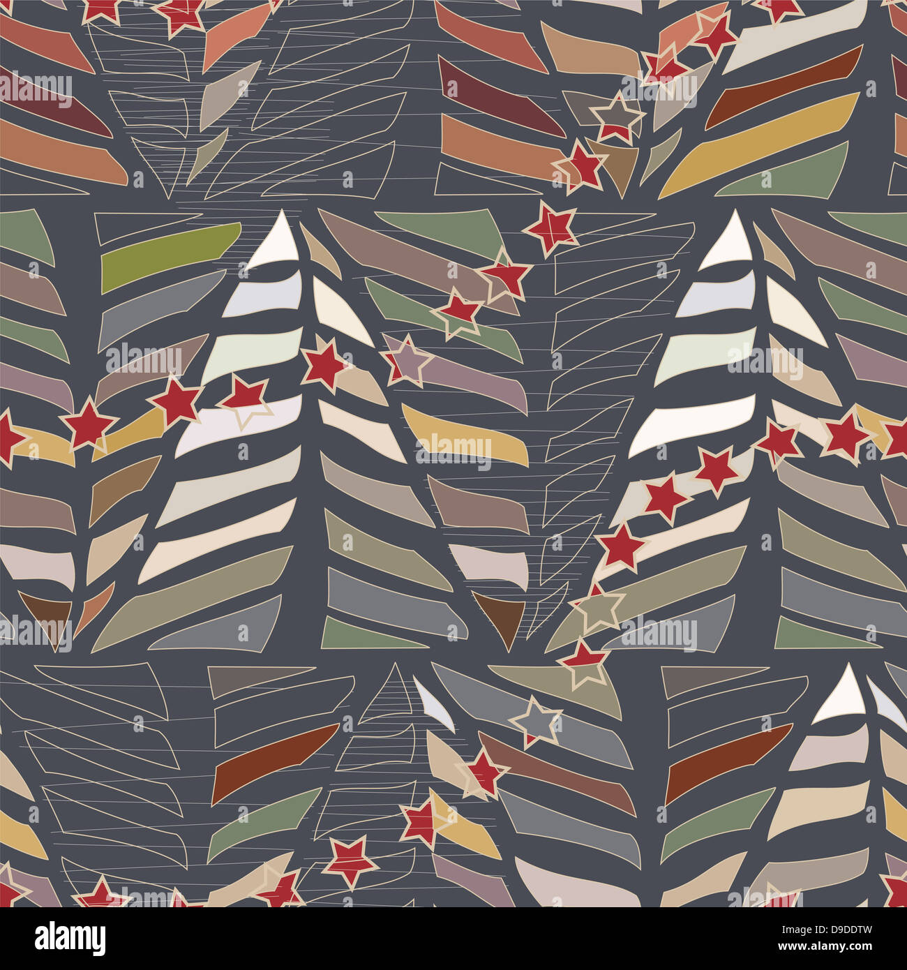 Christmas Tree Pattern Stock Photo - Alamy