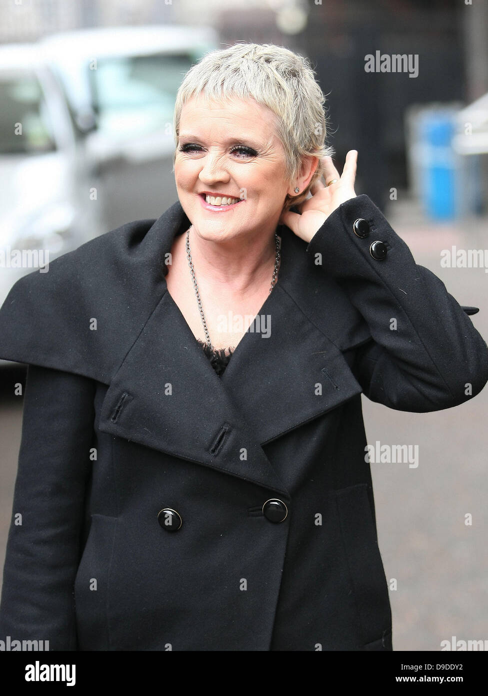 Bernie Nolan at the ITV studios London, England - 28.03.11 Stock Photo ...