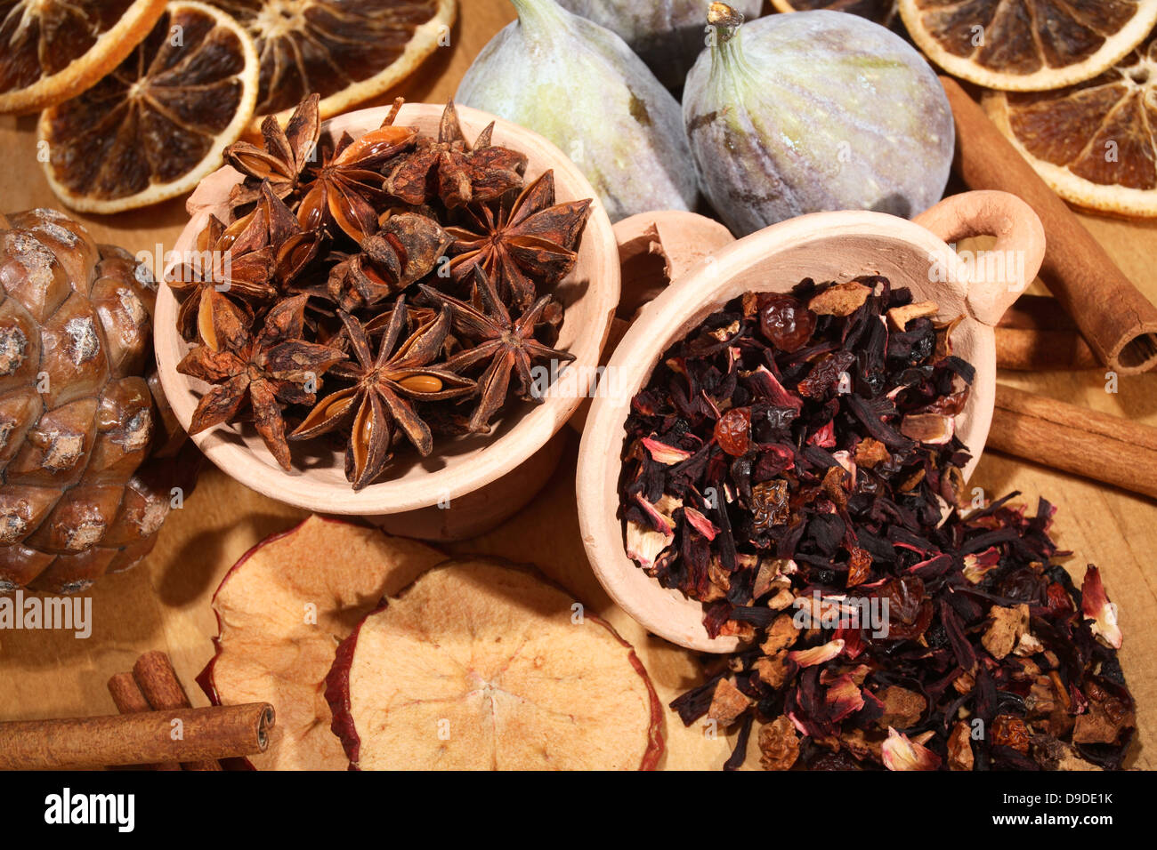 Oriental tea mixture Stock Photo - Alamy