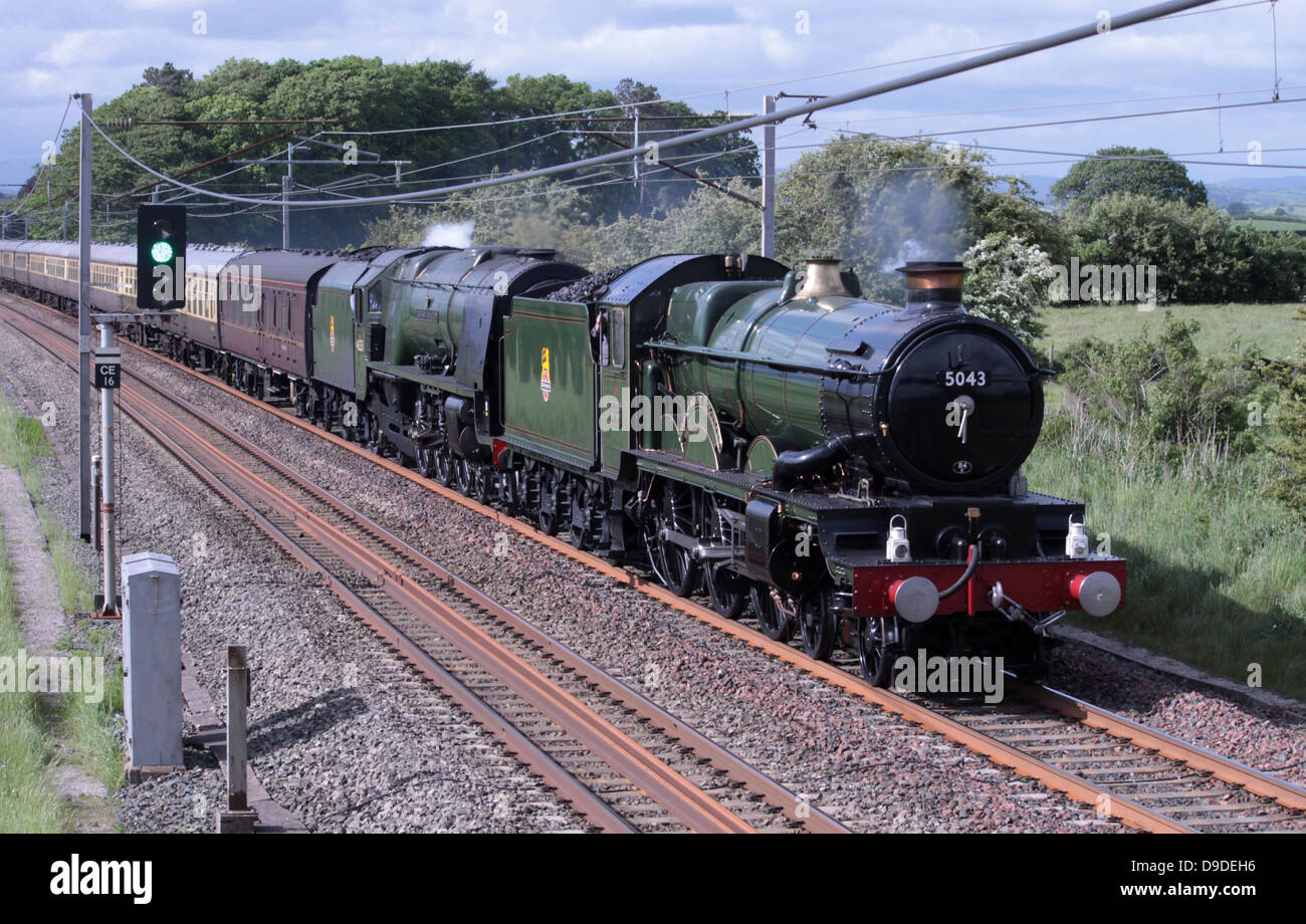 Steam Locomotive Duchess Sutherland 46233 Stock Photos & Steam ...