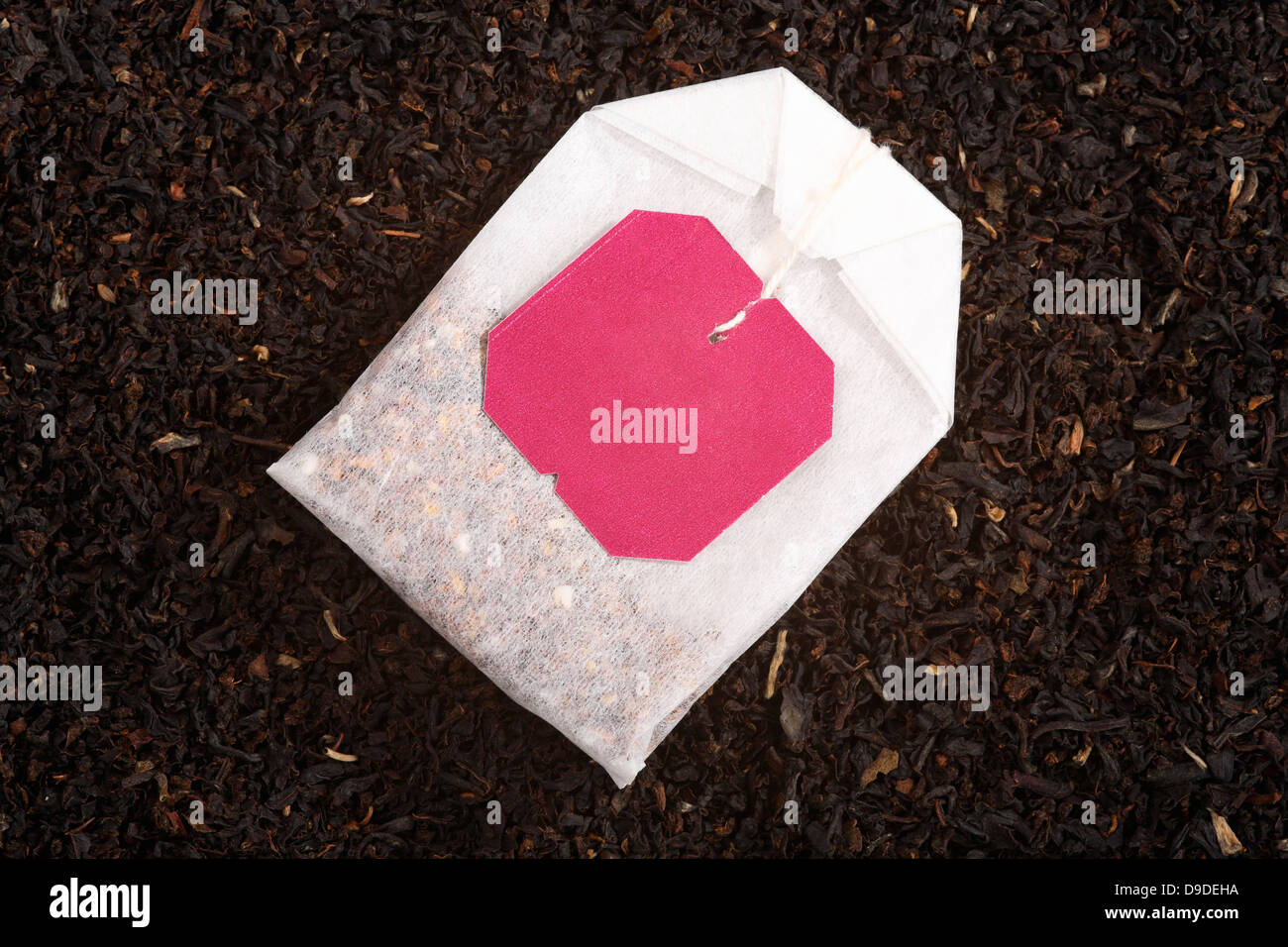 Tea mixture and tea bag Stock Photo - Alamy