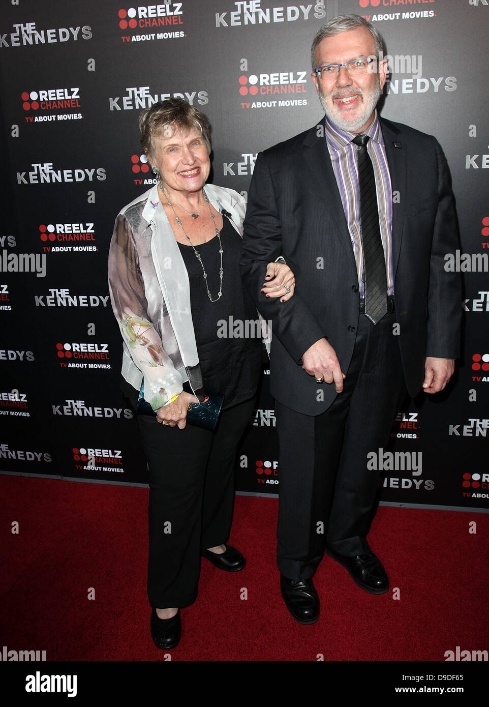 Alice Maltin and Leonard Maltin World Premiere of "The Kennedys" at The ...