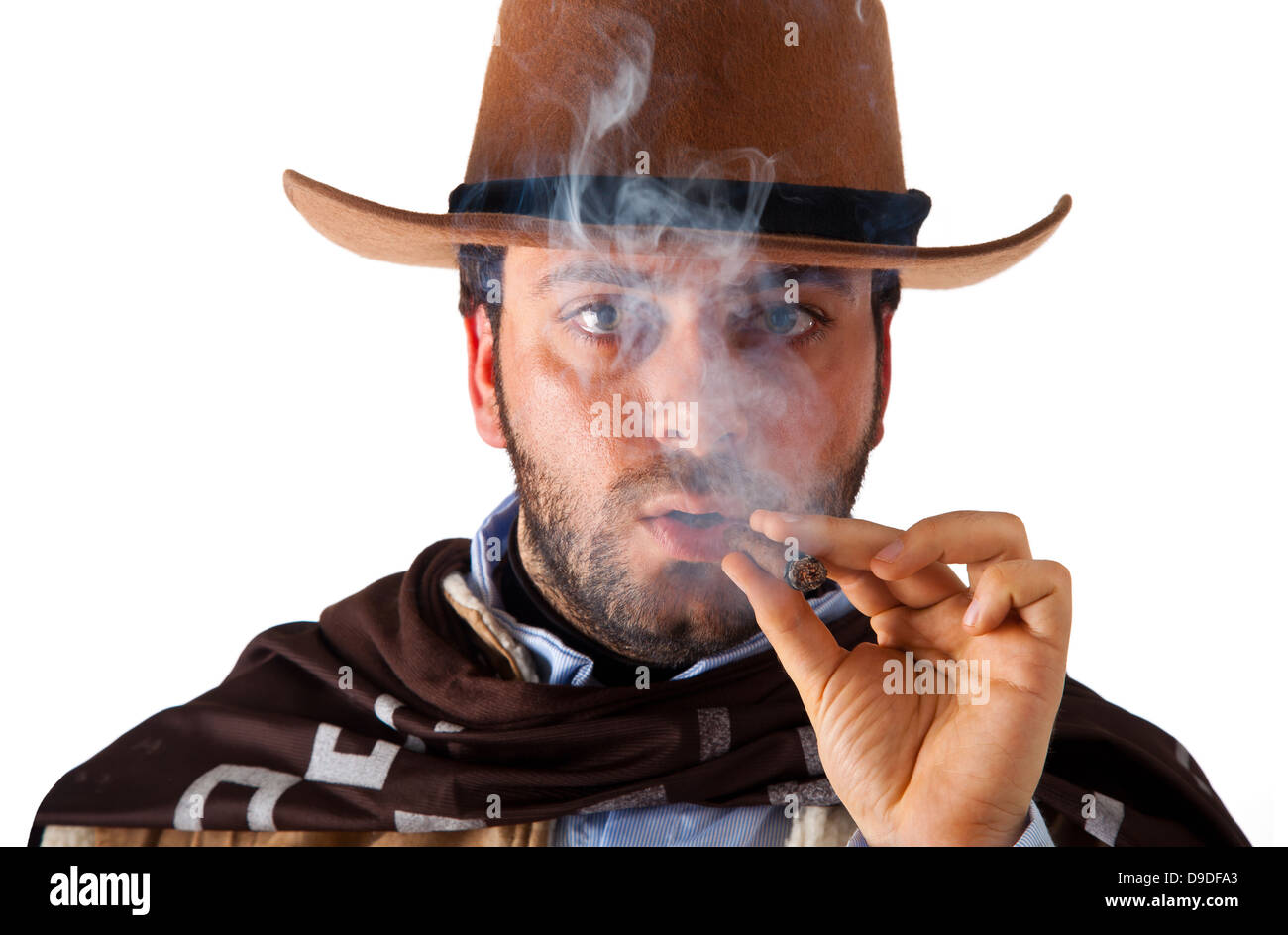 Gunman in the old wild west Stock Photo - Alamy