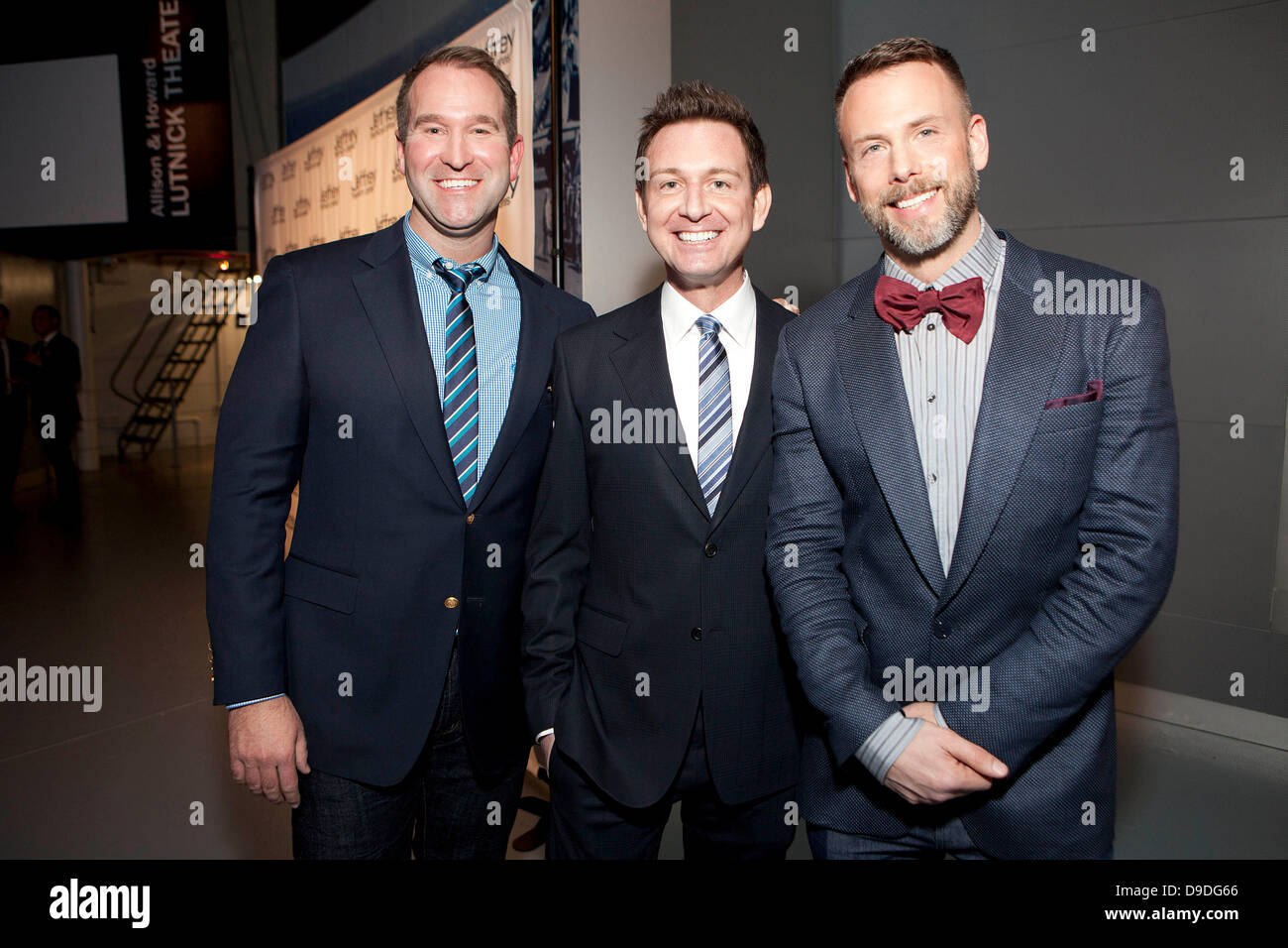 Todd Sears, Chris Wile and Dan Rothmann Jeffrey Fashion Cares 2011 held ...