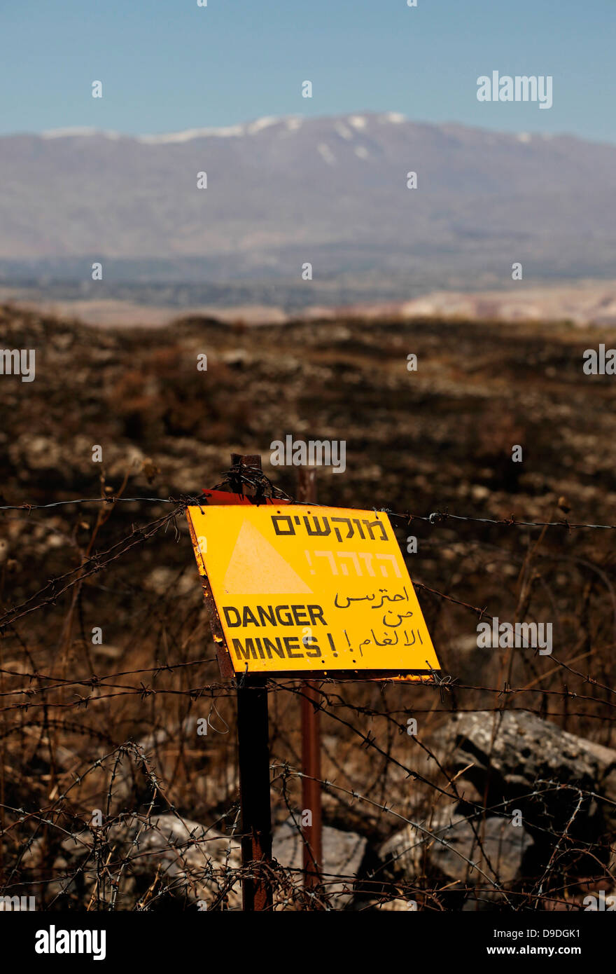 Israeli tank minefield hi-res stock photography and images - Alamy