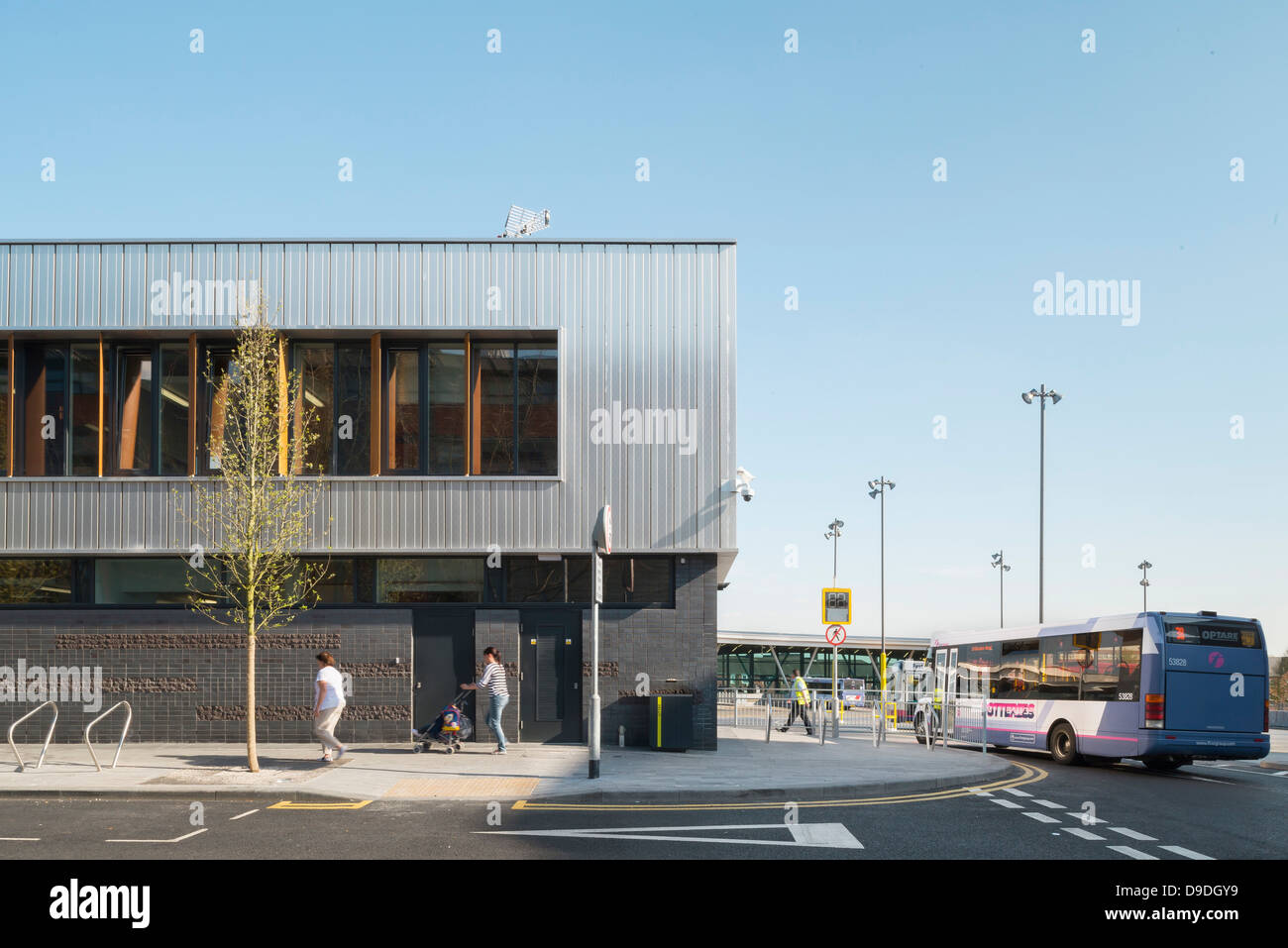 Stoke Bus Station, Stoke on Trent, United Kingdom. Architect: Grimshaw ...