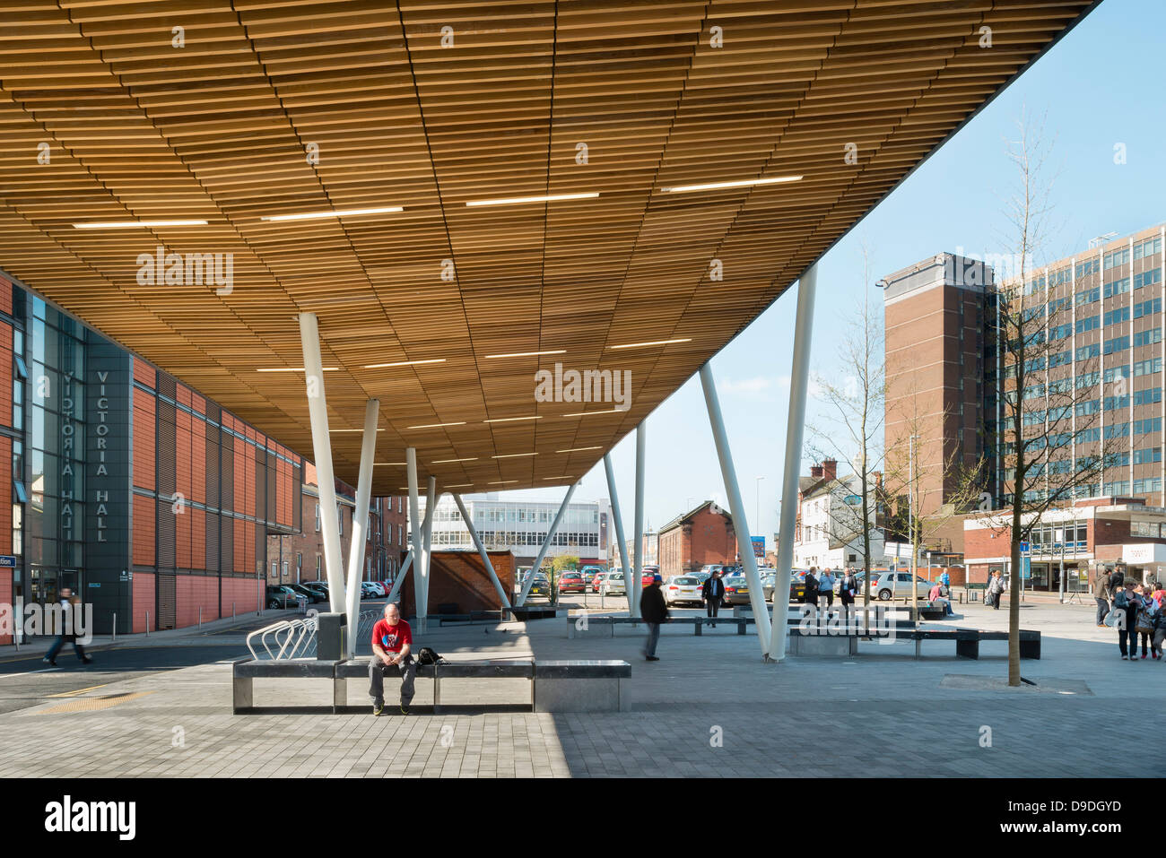 Stoke Bus Station, Stoke on Trent, United Kingdom. Architect: Grimshaw ...