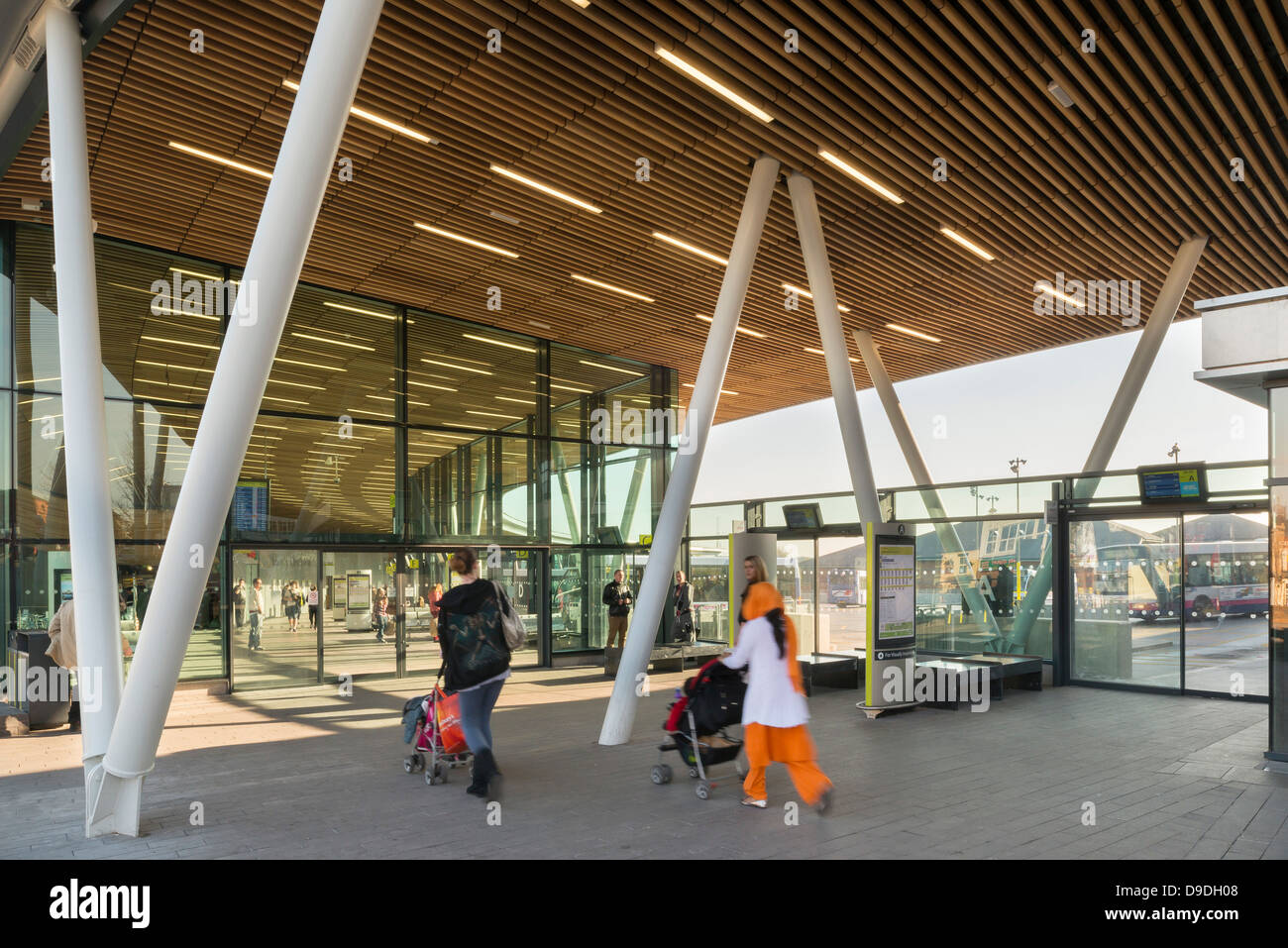 Stoke Bus Station, Stoke on Trent, United Kingdom. Architect: Grimshaw ...