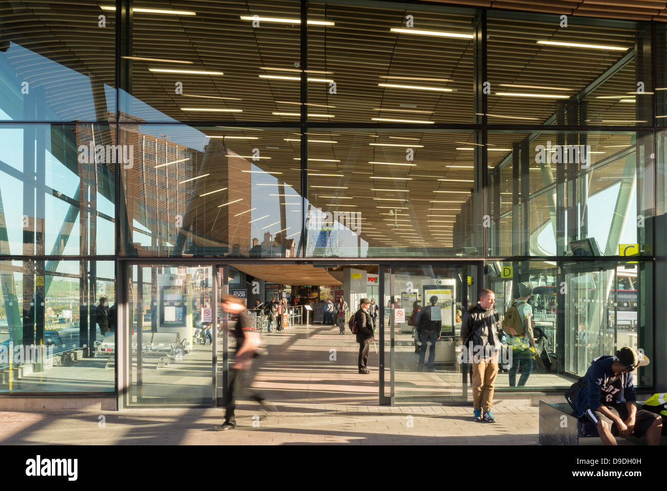 Stoke Bus Station, Stoke on Trent, United Kingdom. Architect: Grimshaw ...