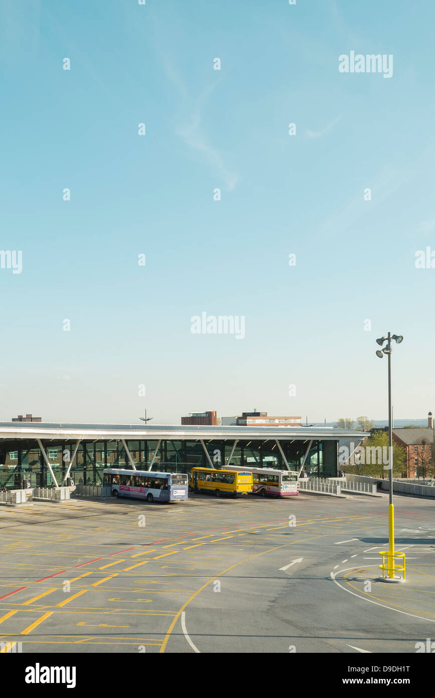 Stoke Bus Station, Stoke on Trent, United Kingdom. Architect: Grimshaw ...
