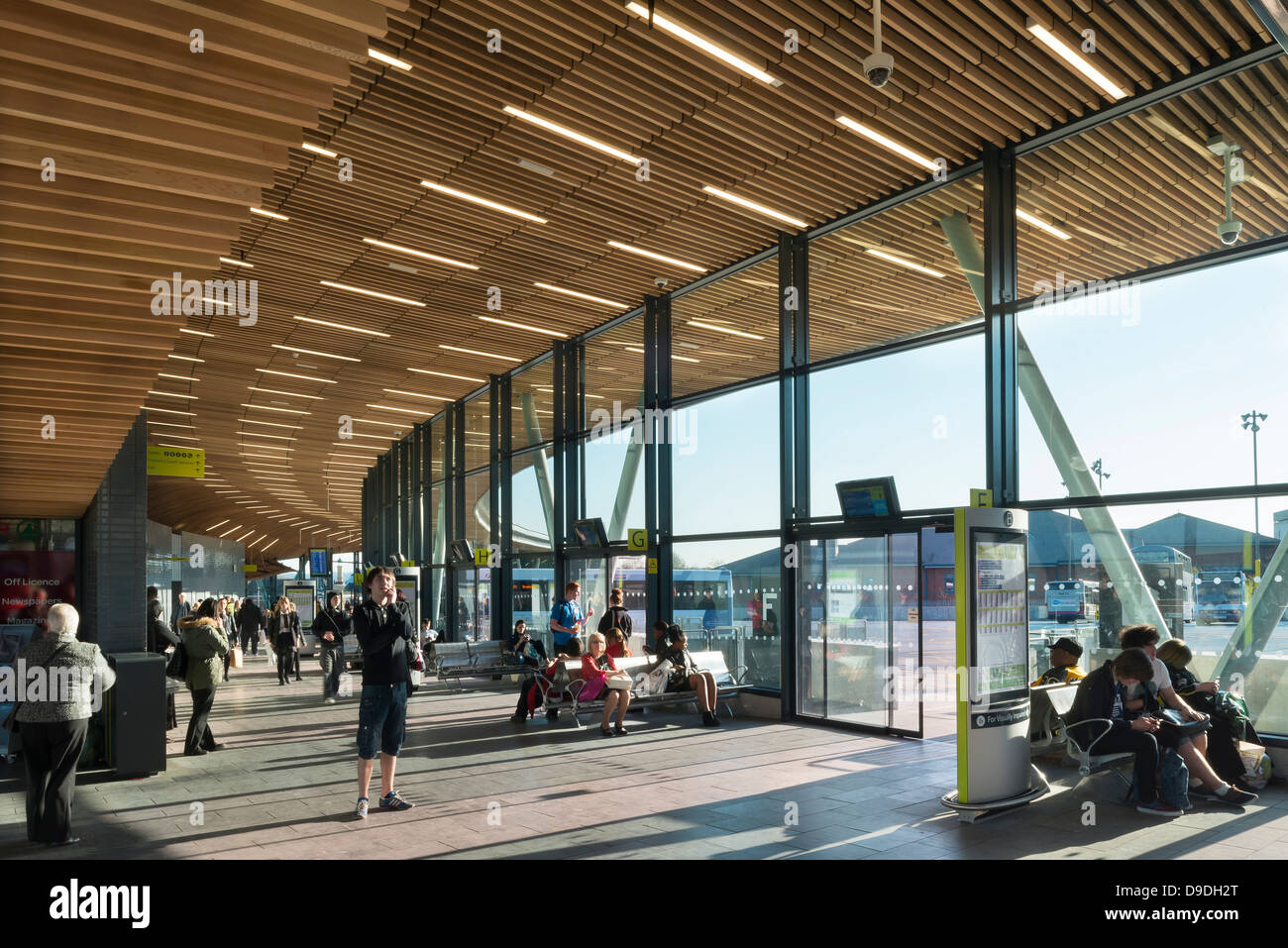 Stoke Bus Station, Stoke on Trent, United Kingdom. Architect: Grimshaw ...