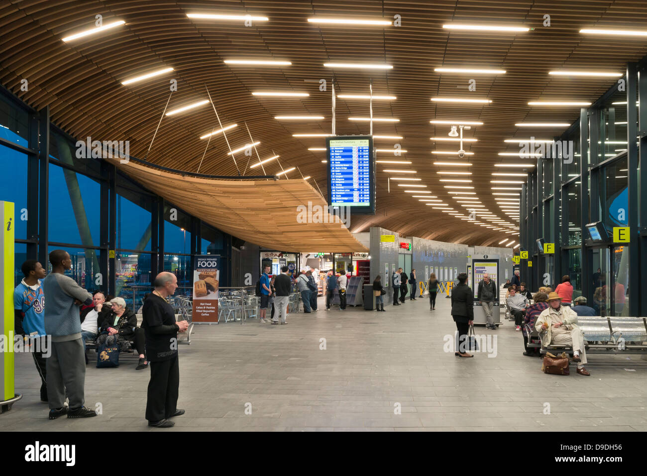 Stoke Bus Station, Stoke on Trent, United Kingdom. Architect: Grimshaw ...