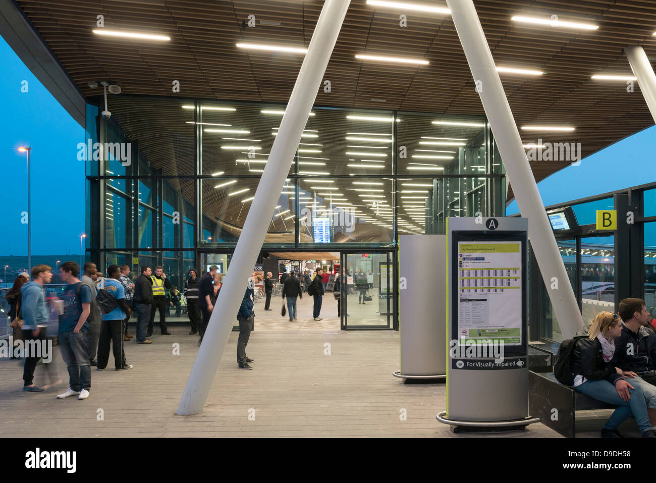 Stoke Bus Station, Stoke on Trent, United Kingdom. Architect: Grimshaw ...