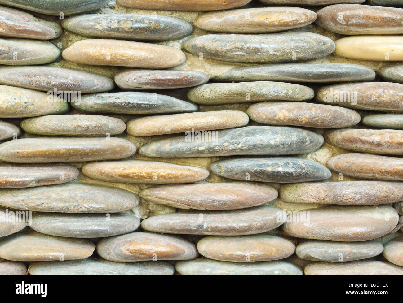 close-up old circle stone wall background Stock Photo - Alamy