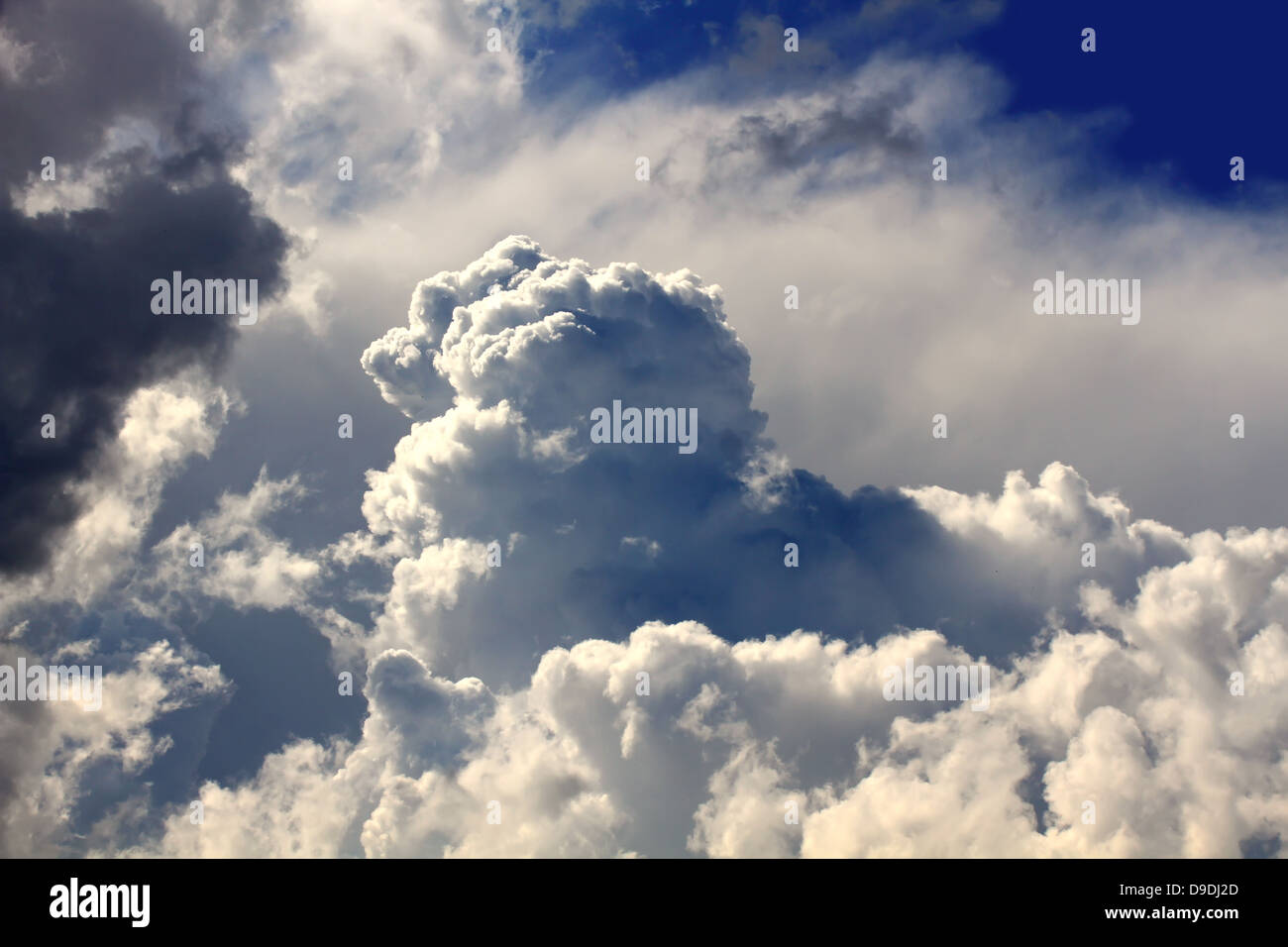 Blue sky with clouds and steam hi-res stock photography and images - Alamy