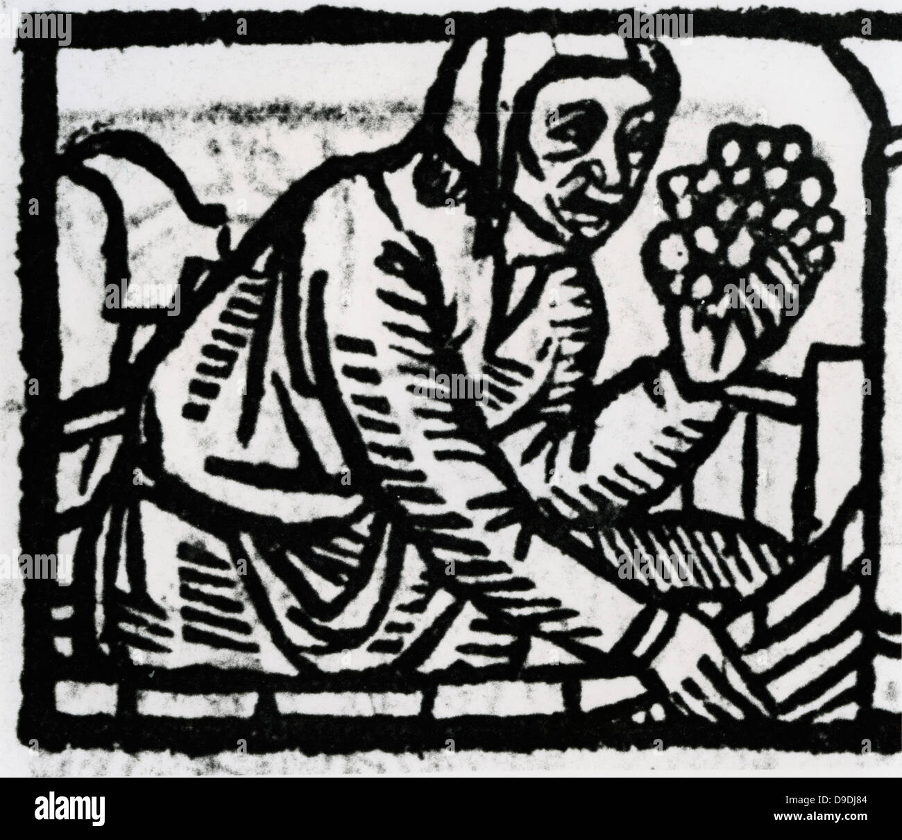 Woodcut from ''Calendarum Romanum Magnum'', 1518 Stock Photo - Alamy