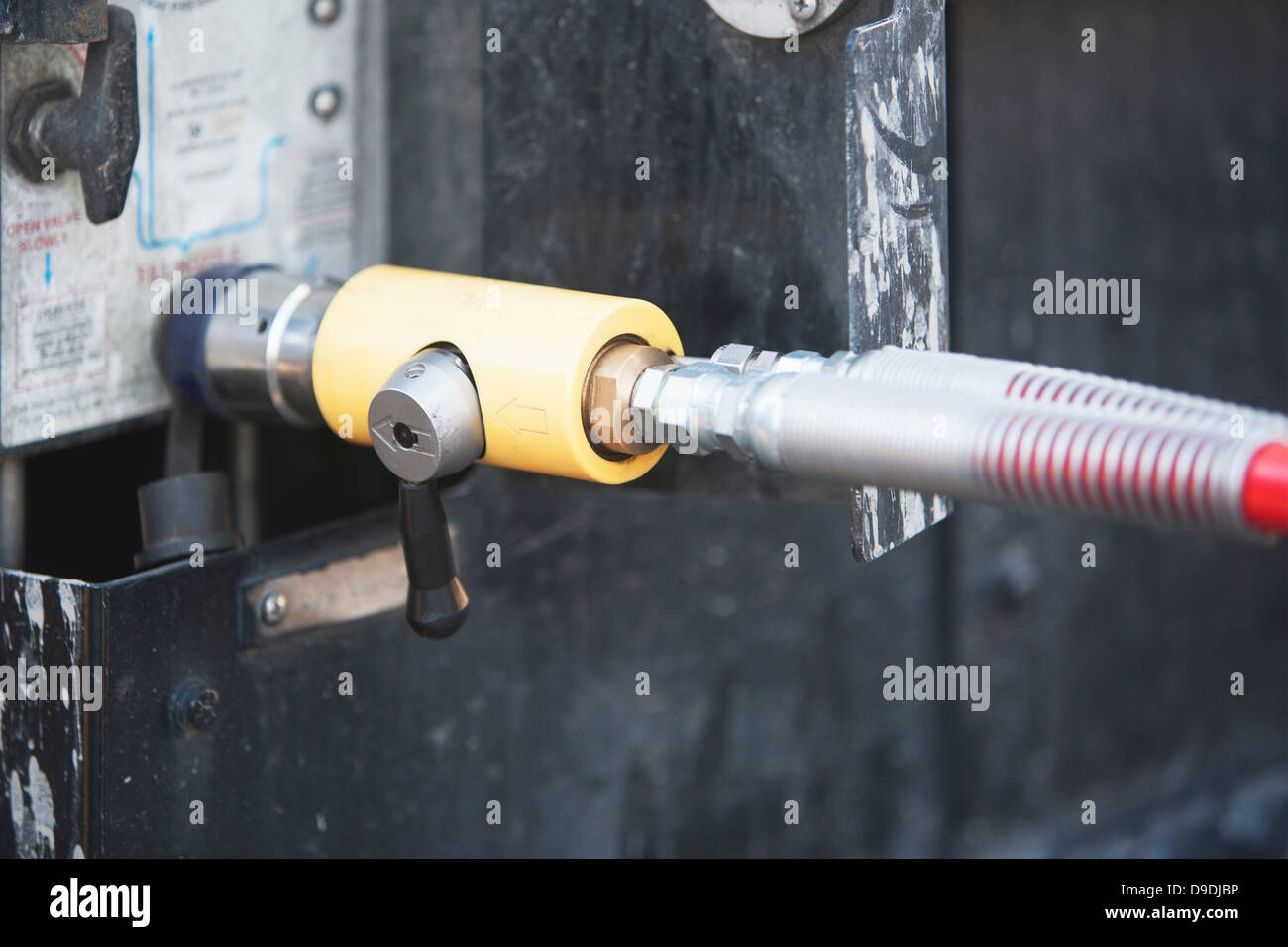 Close up of natural gas pump Stock Photo - Alamy