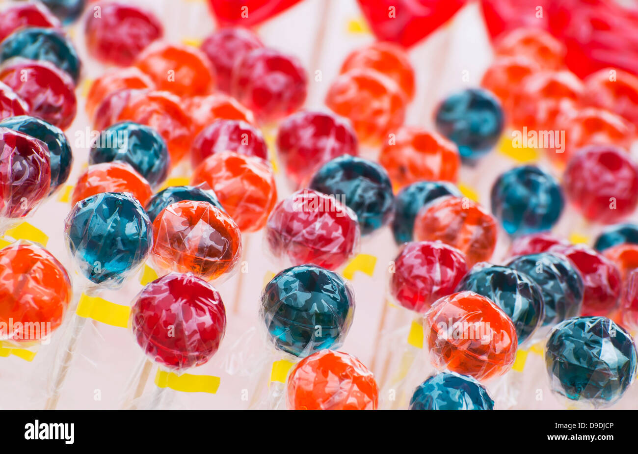 Flavors lollipops hi-res stock photography and images - Alamy