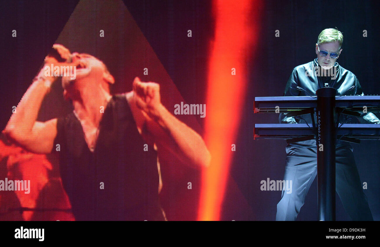 Hamburg, Germany. 17th June, 2013. Keyboarder of English band Depeche ...