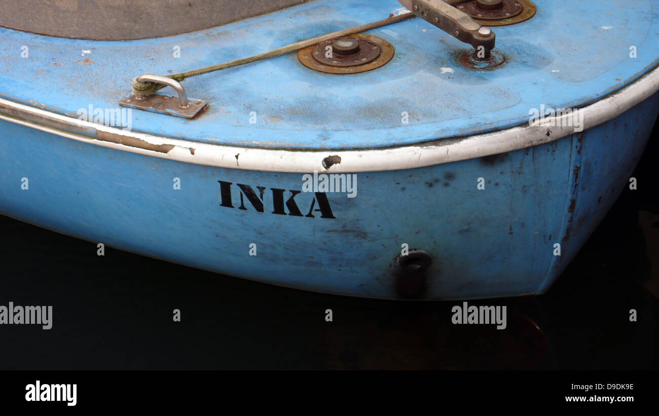 Bow of a ship Stock Photo - Alamy