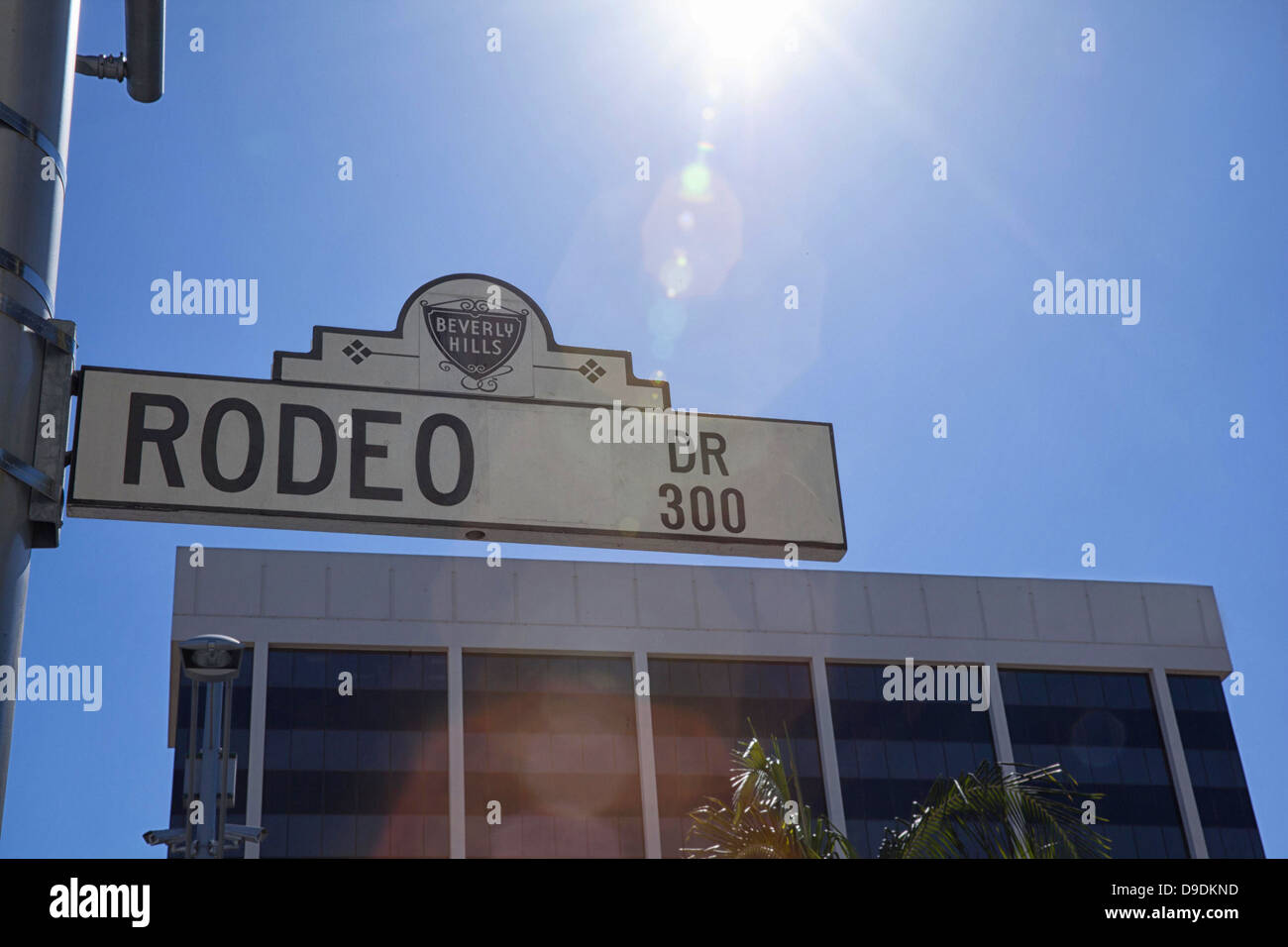 Rodeo drive sign hi-res stock photography and images - Alamy
