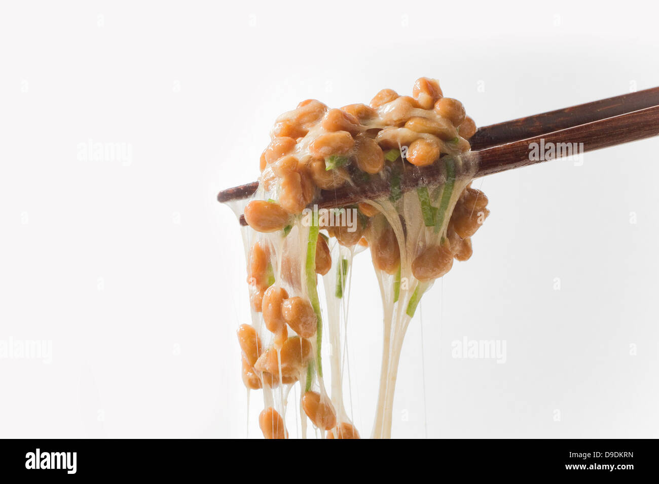 Natto fermented soybeans Stock Photo - Alamy