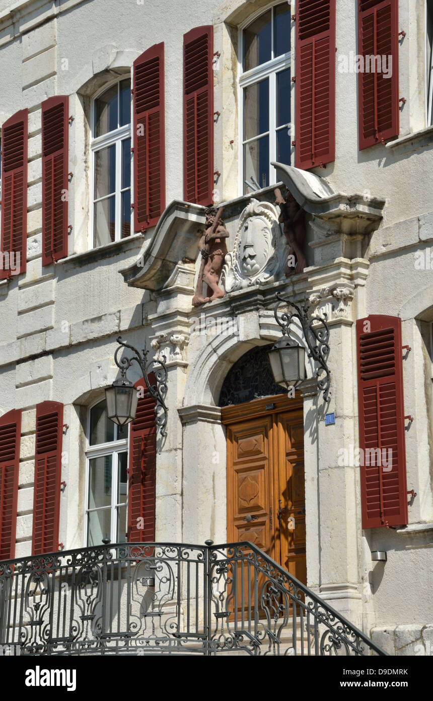 Hôtel de Ville (Town Hall), Delémont, Jura, Switzerland Stock Photo - Alamy