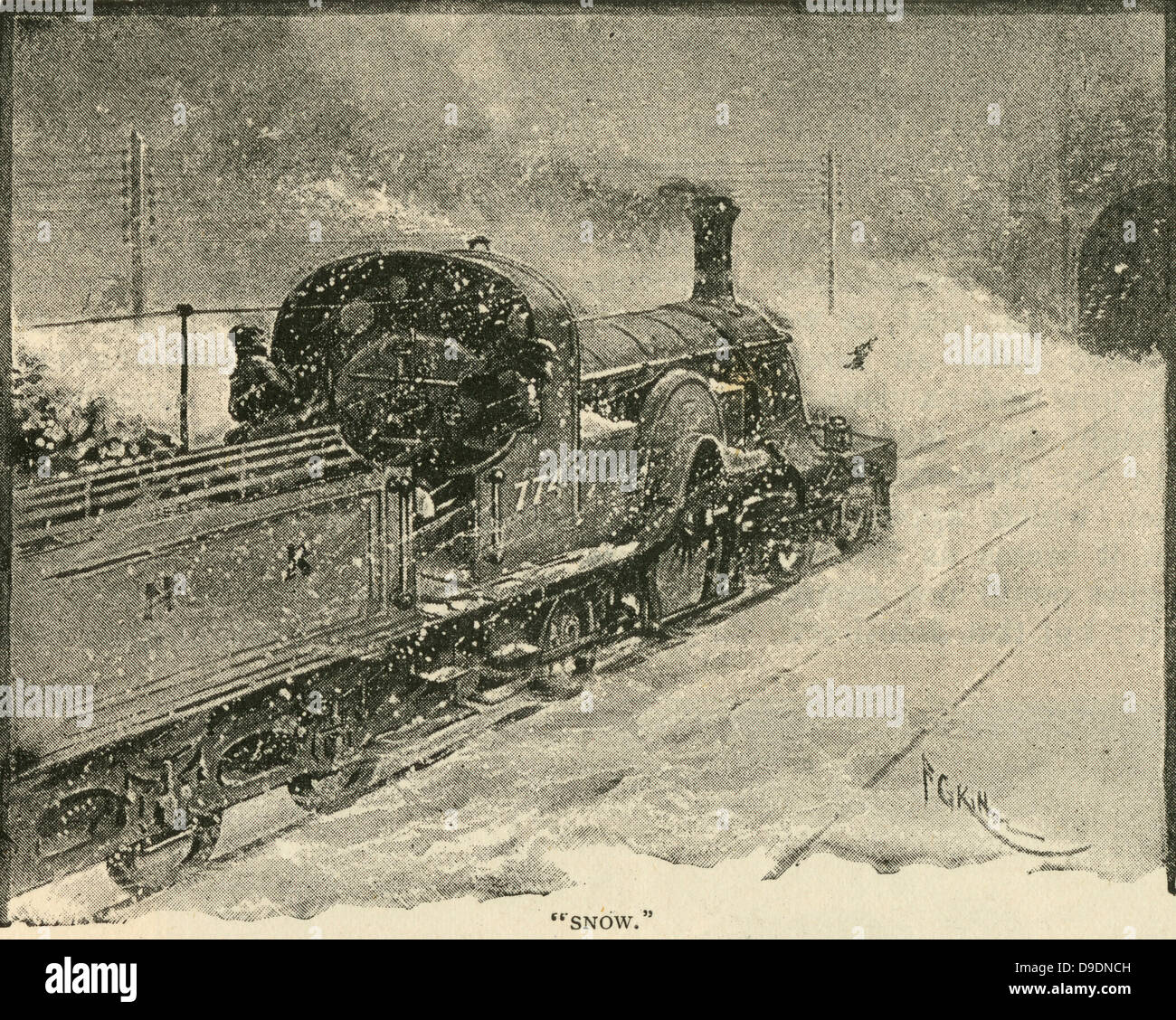 The 'Flying Scotsman' the locomitive of the express railway train ...