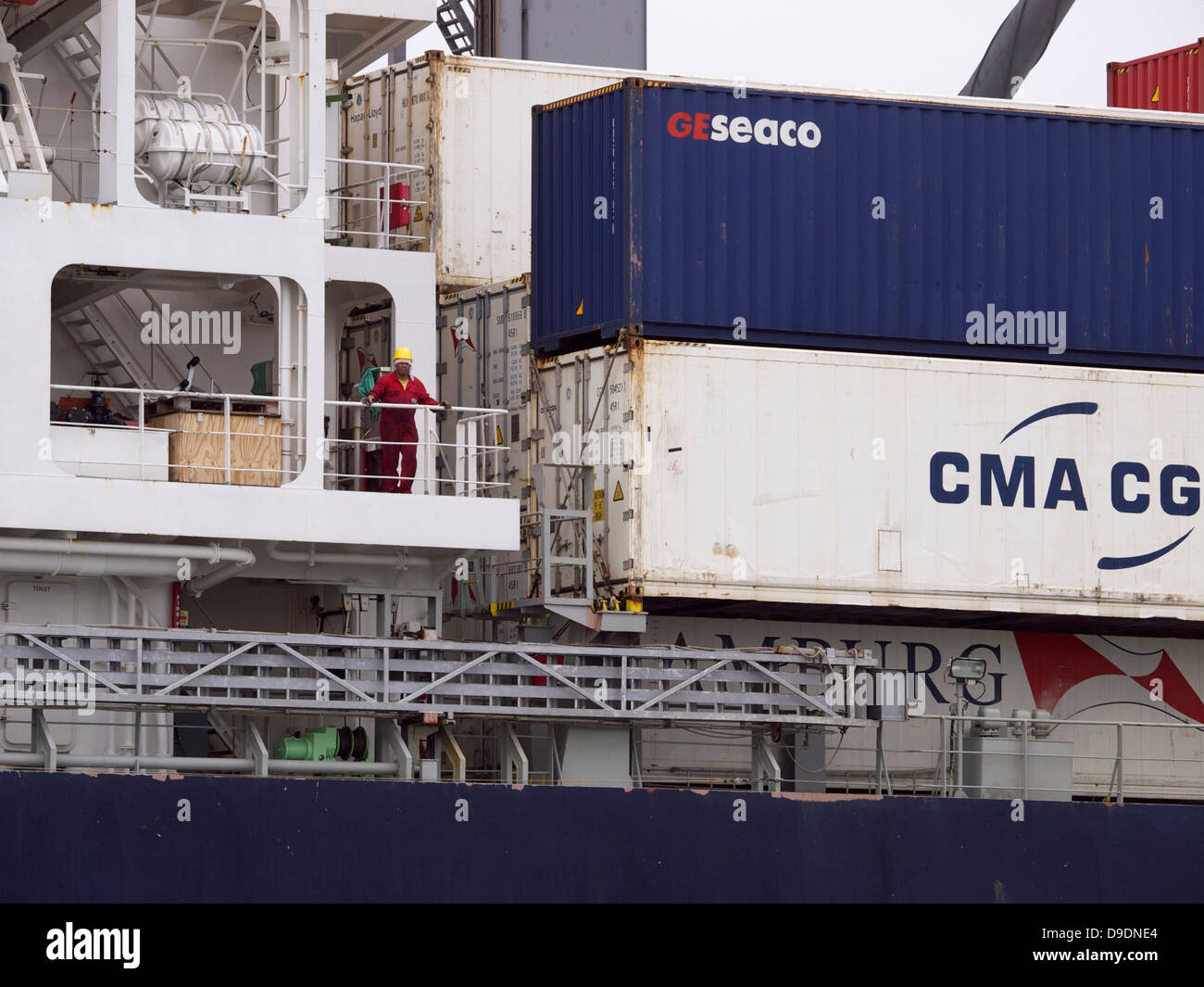 Container carrier hi-res stock photography and images - Alamy
