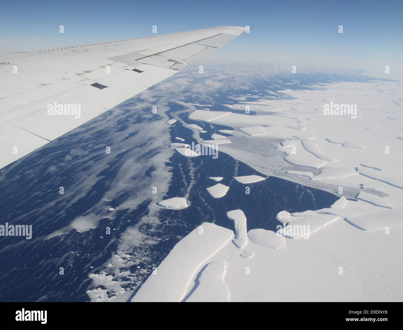 Antarctic Ice Shelf Loss Comes From Underneath Stock Photo - Alamy
