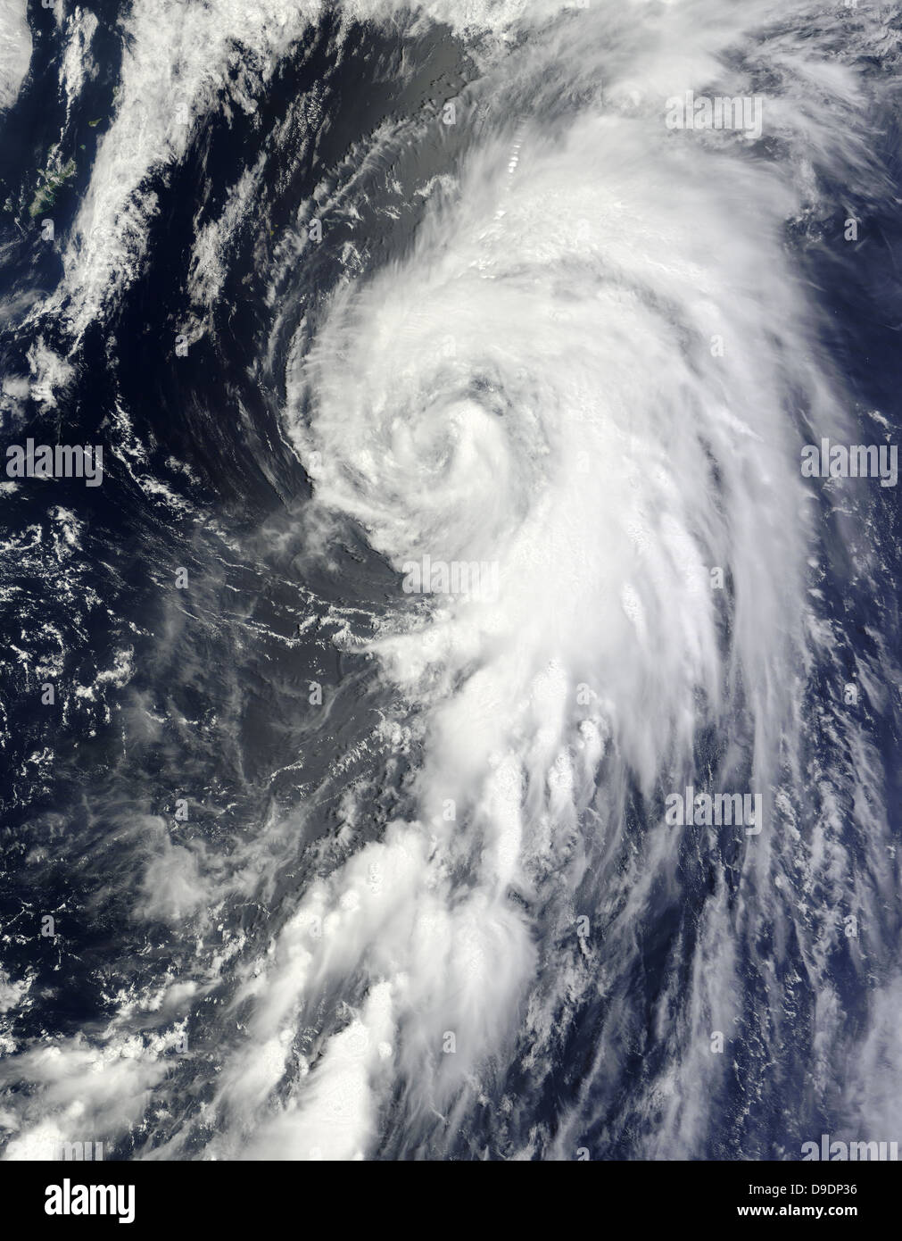 Tropical Storm Yagi in the North Pacific Ocean Stock Photo - Alamy