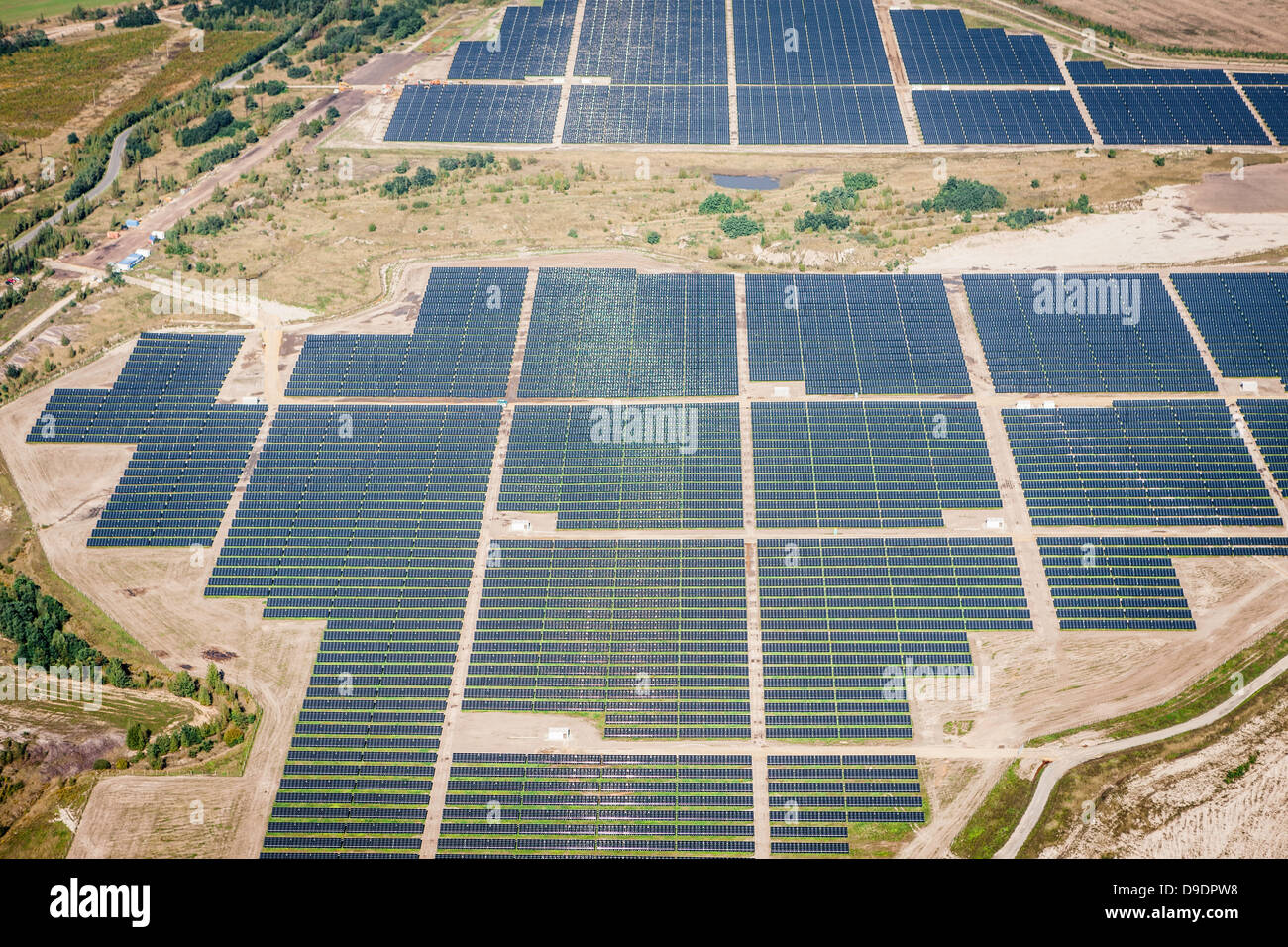 Solarpark aerial hi-res stock photography and images - Alamy