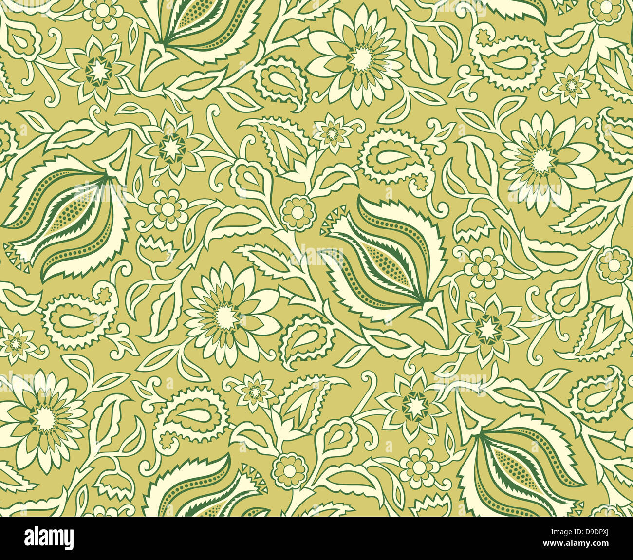Seamless floral background Stock Photo - Alamy