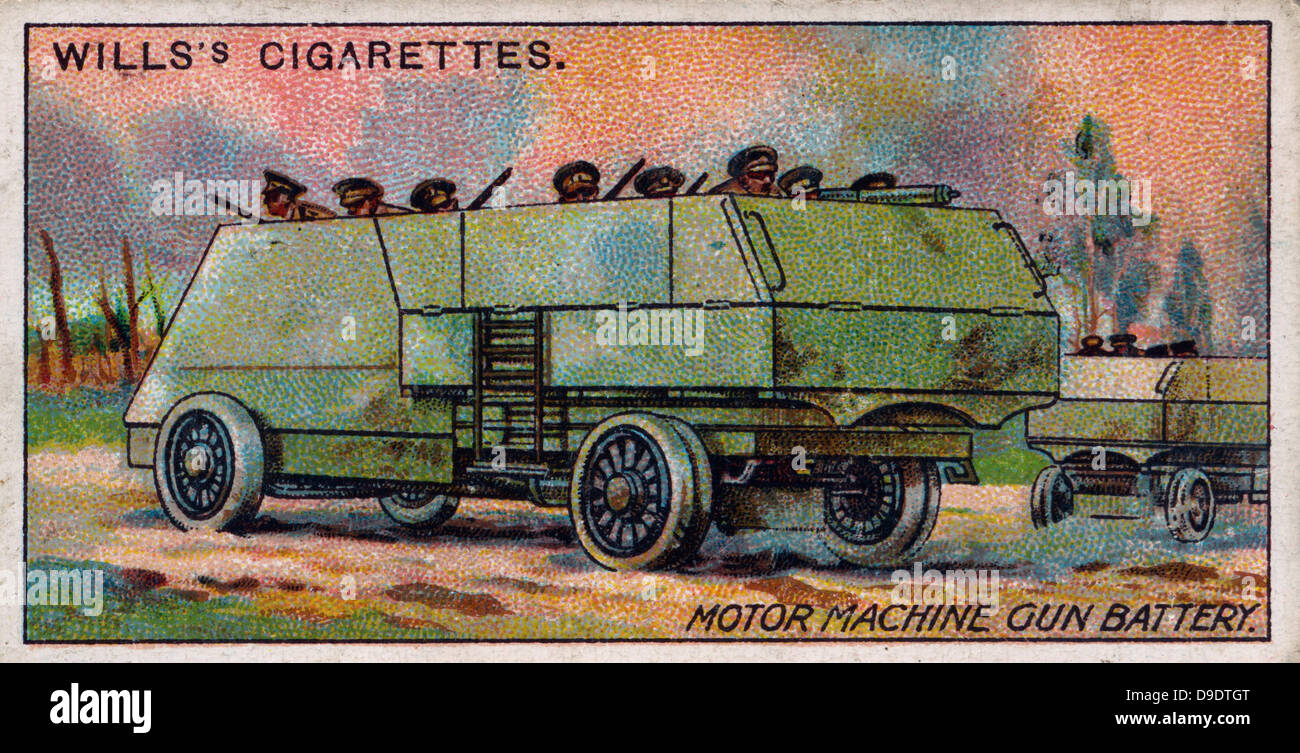Canadian motor machine gun battery hi-res stock photography and images ...