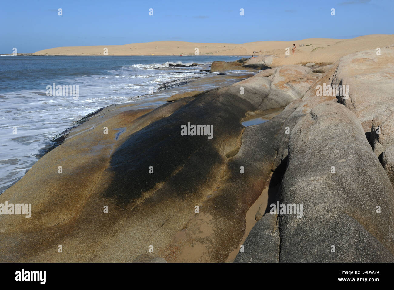 The beach of Barra de Valizas on Uruguay Stock Photo - Alamy
