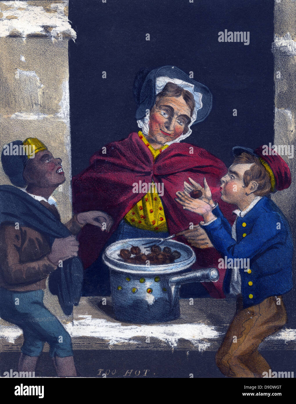 Chestnut seller historical hi-res stock photography and images - Alamy