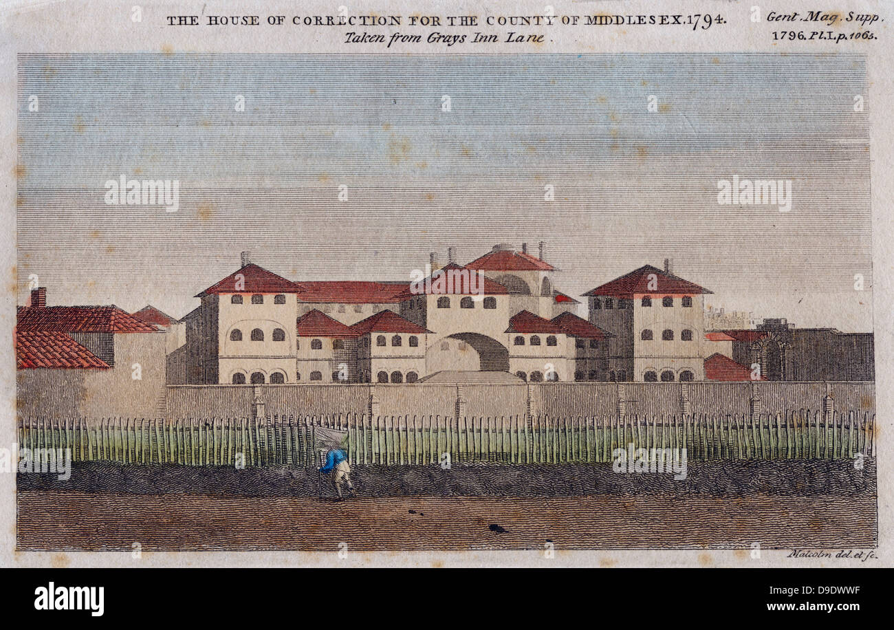Pentonville Prison, London, built in 1794 Stock Photo - Alamy