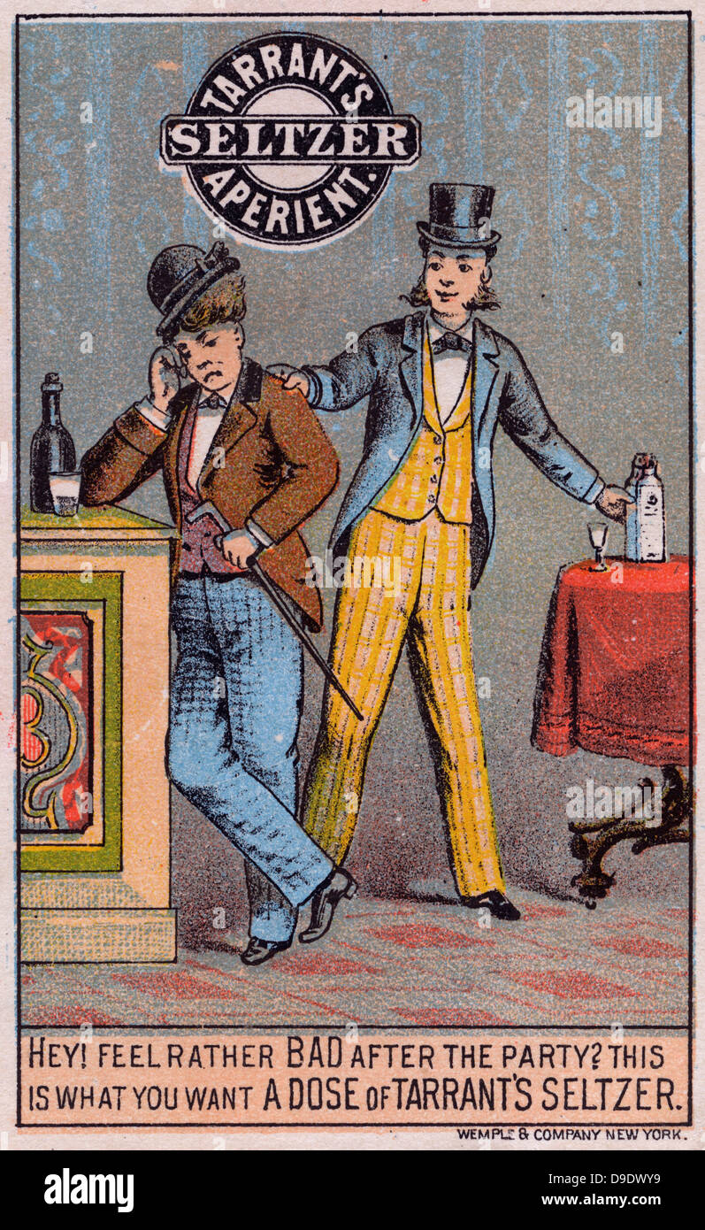 Seltzer aperient hi-res stock photography and images - Alamy