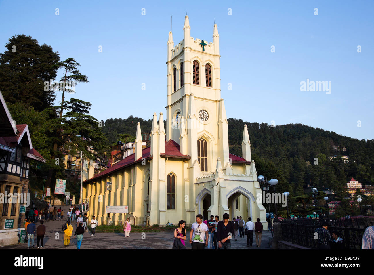 Christ Church of Shimla, Himachal Pradesh, India Stock Photo - Alamy