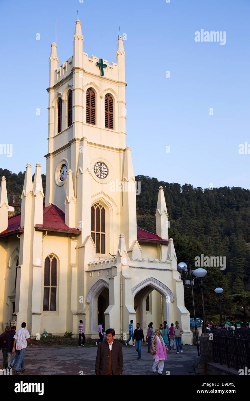 Christ Church of Shimla, Himachal Pradesh, India Stock Photo - Alamy