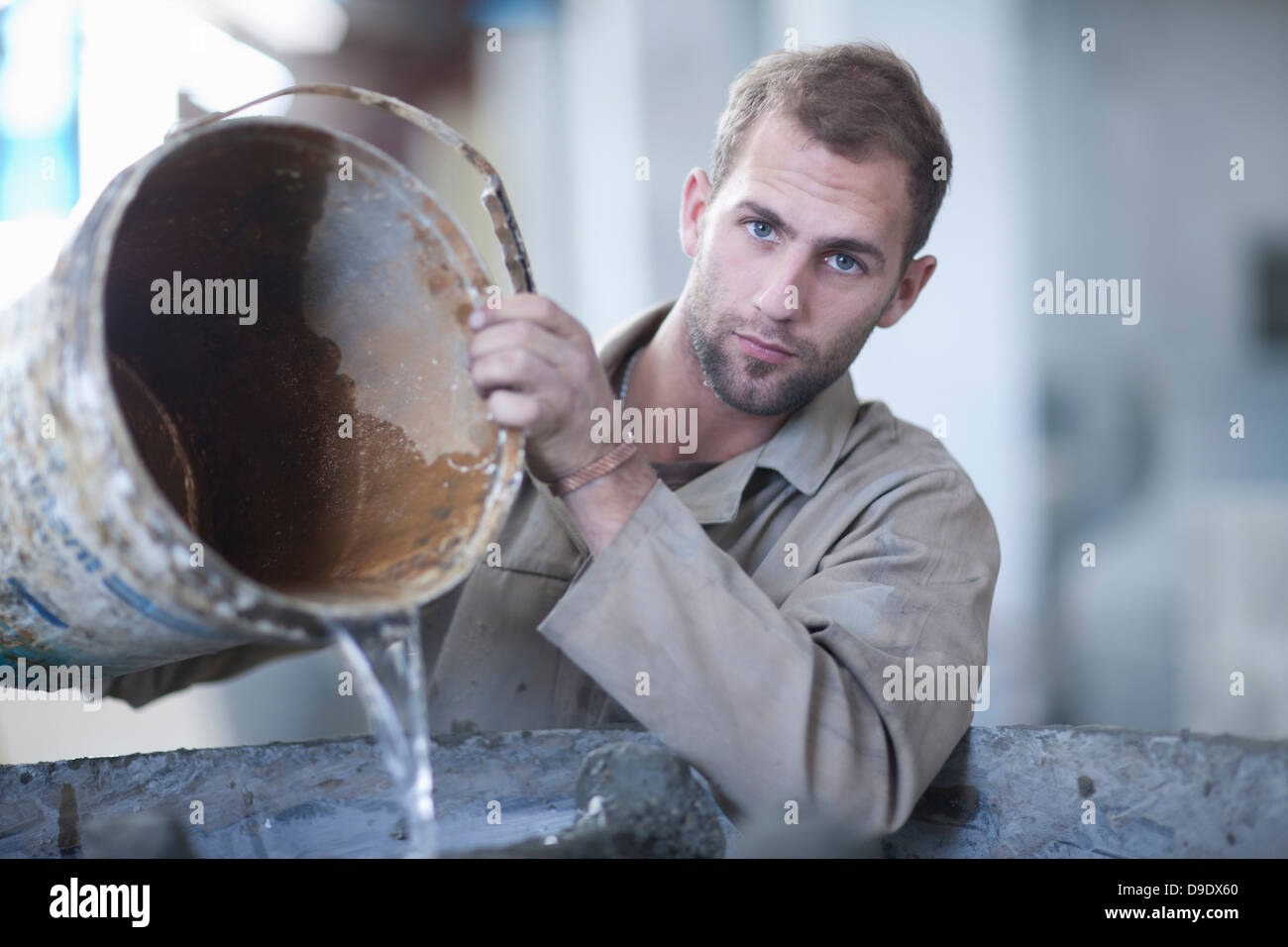 Preparing material for making pottery Stock Photo - Alamy